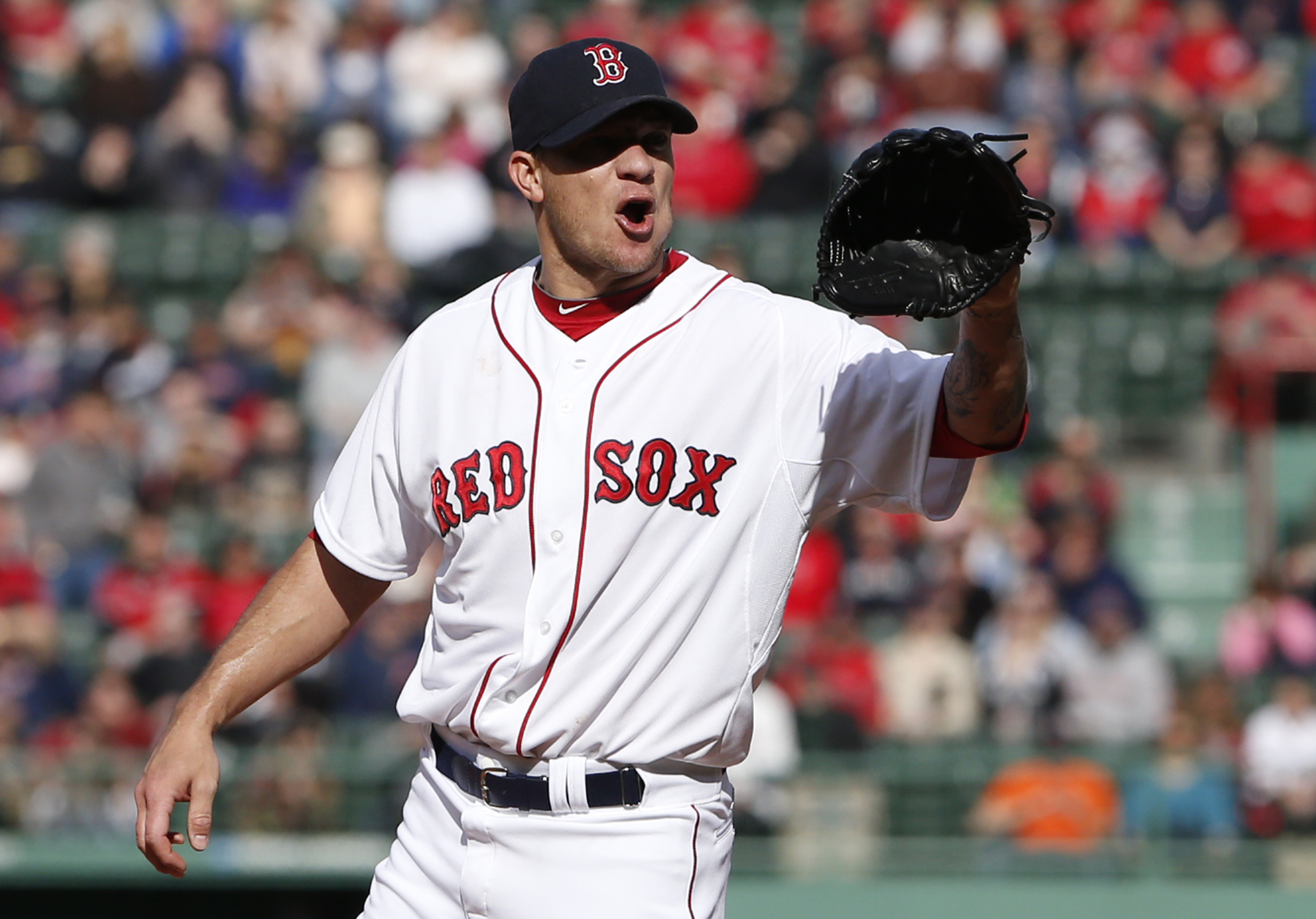 Jake Peavy is thrilled with effort, result - The Boston Globe