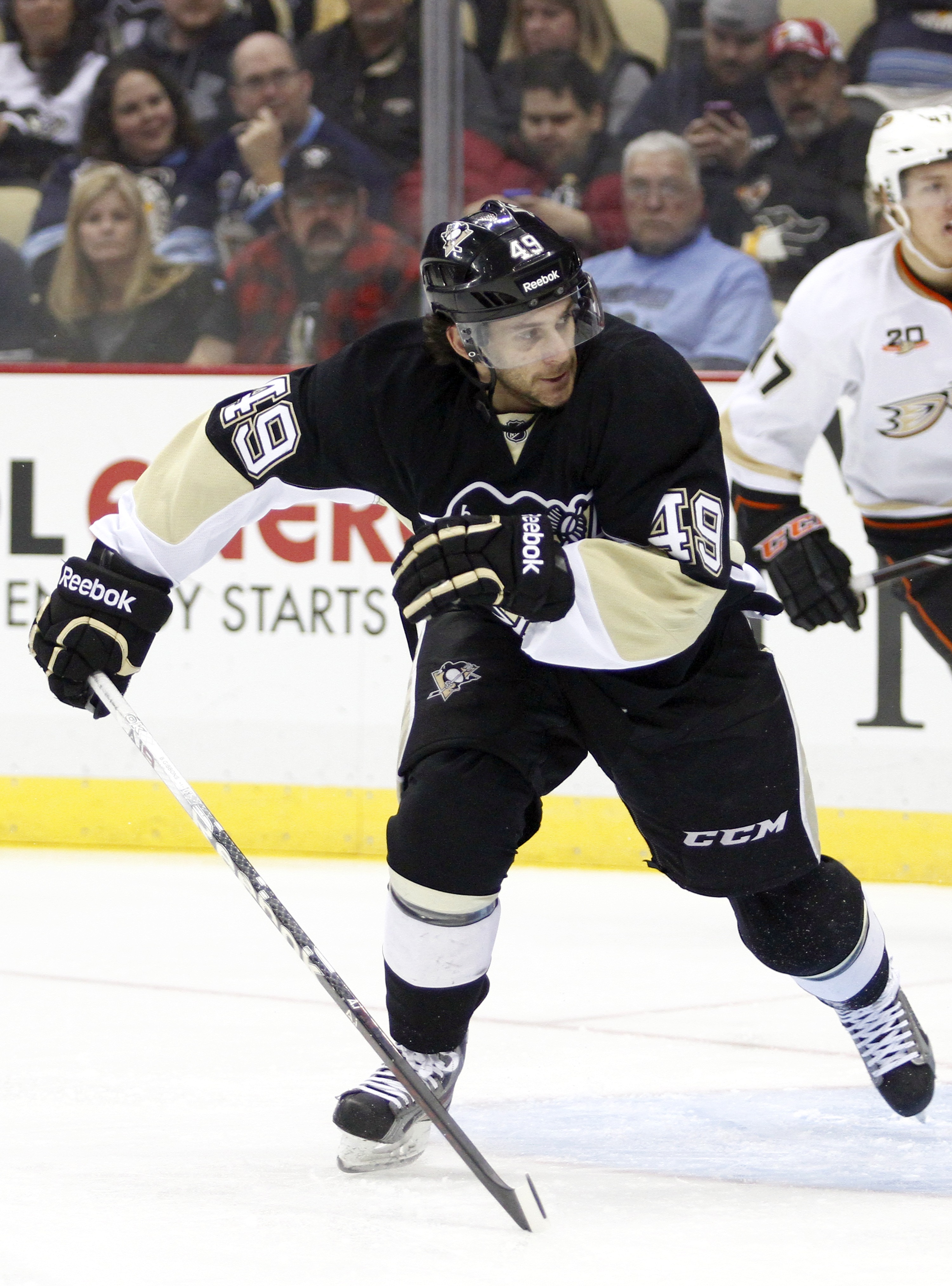 NHL roundup: Brian Gibbons gives Penguins big lift - The Boston Globe