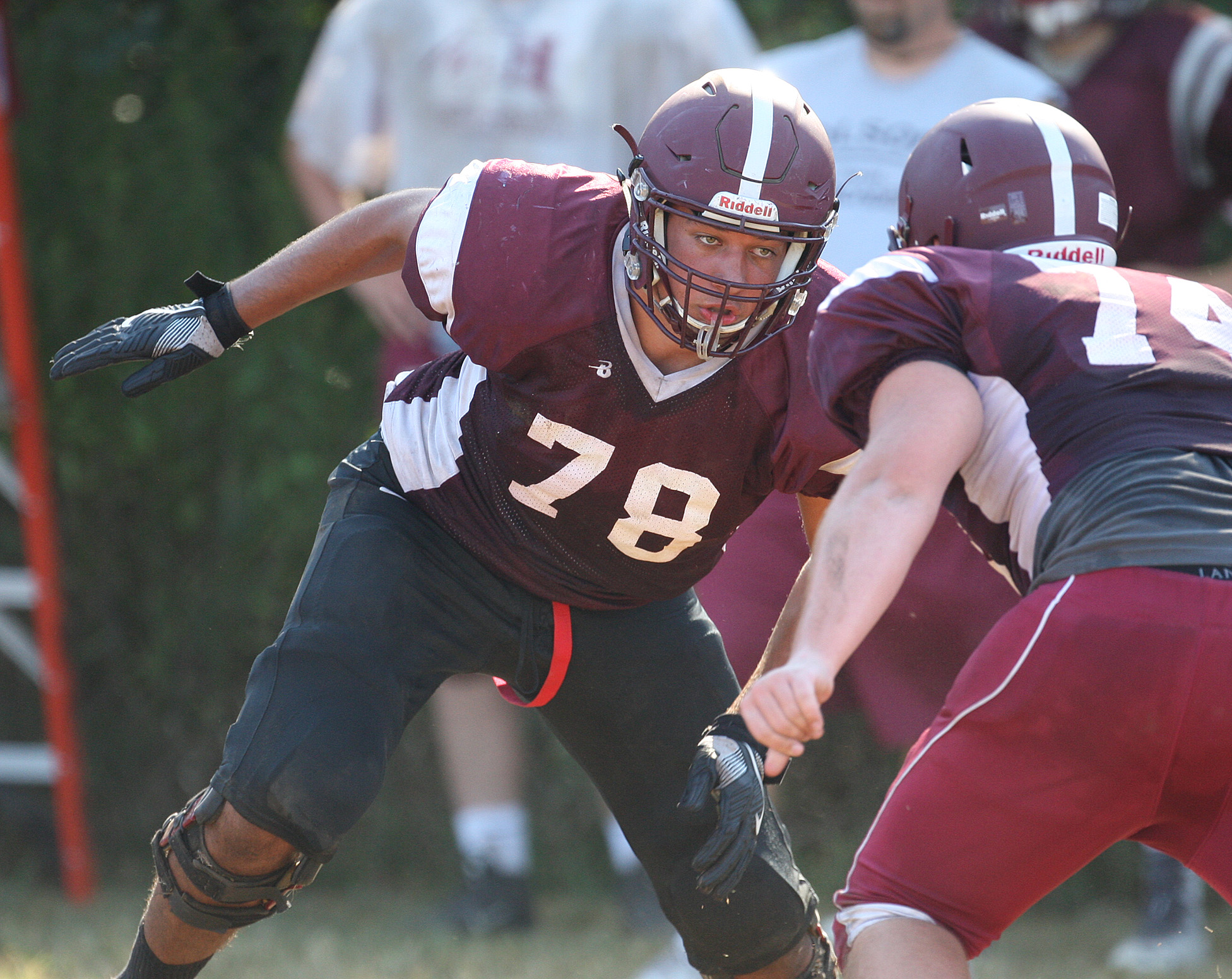 Blocking runs in the family for Millis tackle - The Boston Globe
