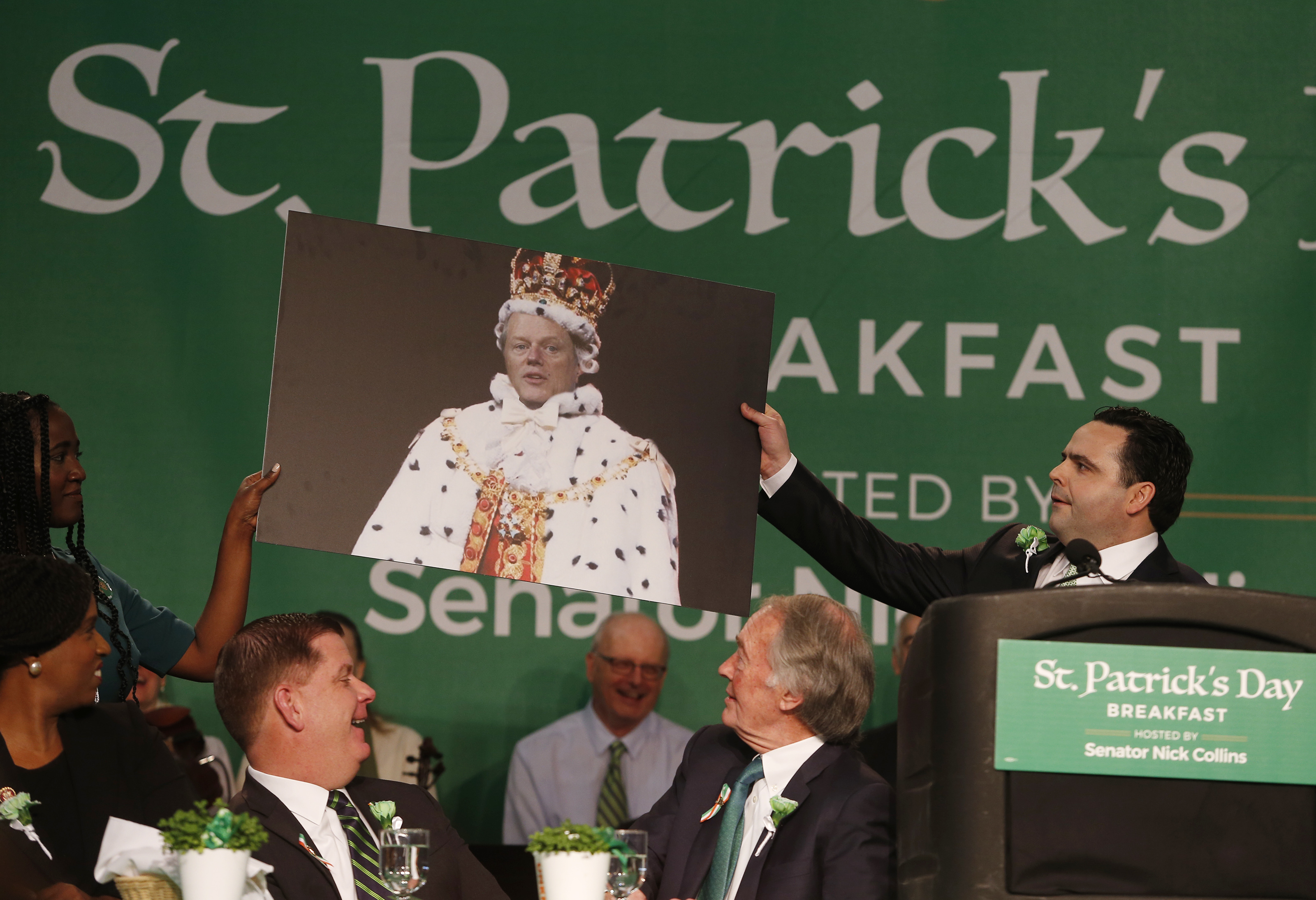 New host, new venue, familiar jokes at annual St. Patrick’s Day ...