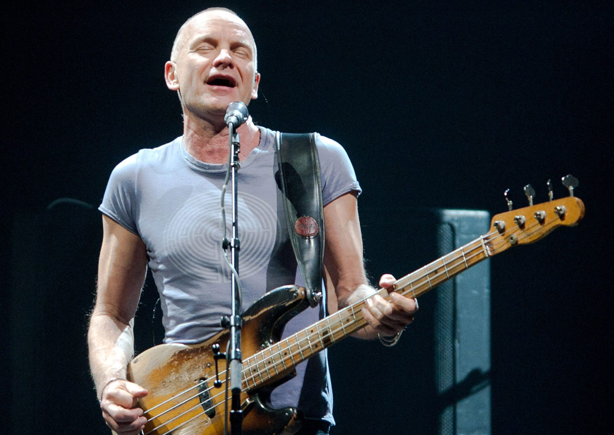 At Bank of America Pavilion, Sting plays the hits - The Boston Globe
