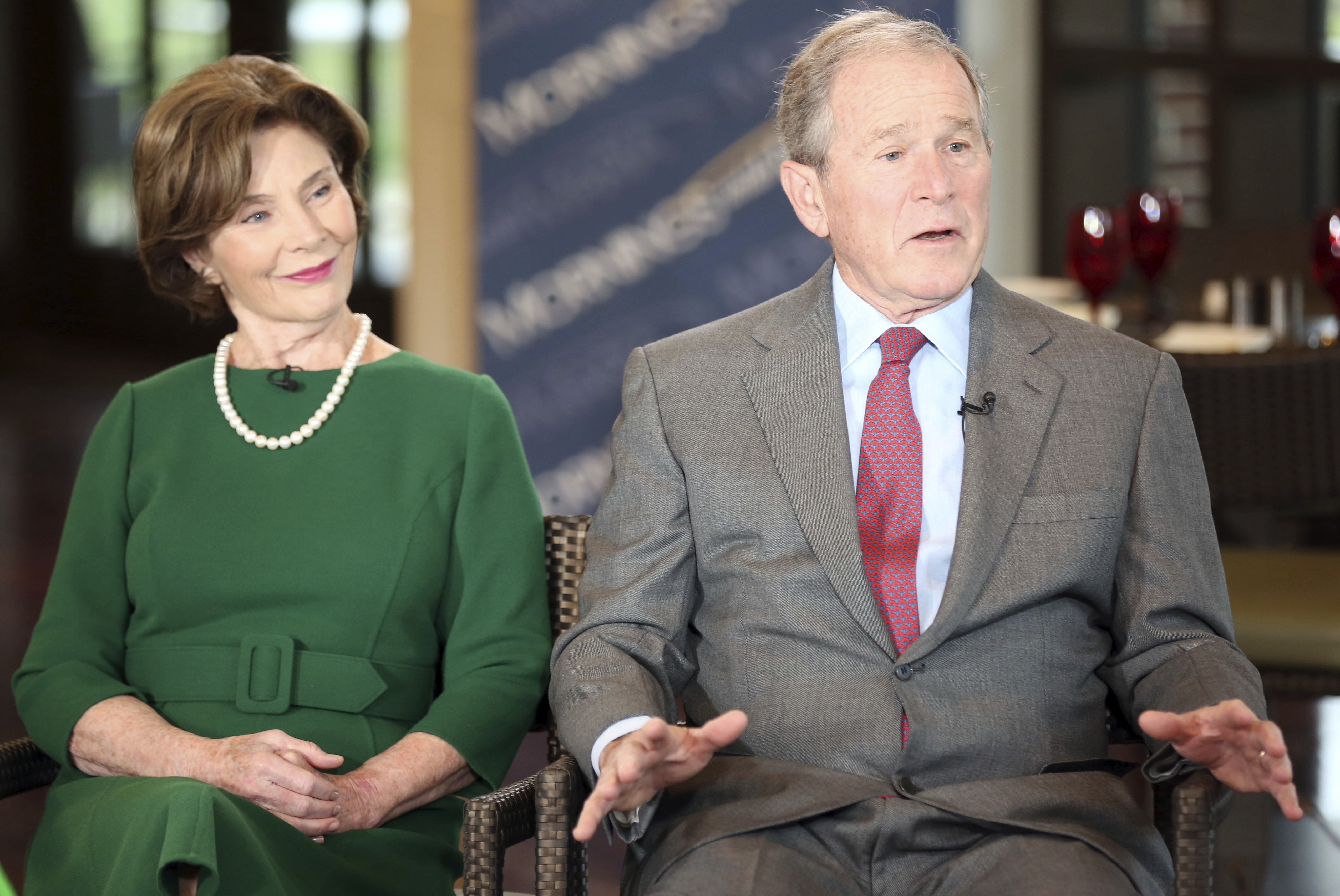 George W. Bush says mom was joking until the end - The Boston Globe