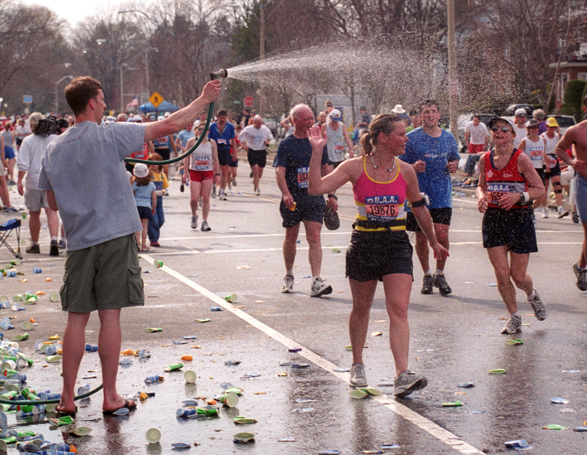 Marathon day temperatures are a hot topic - The Boston Globe