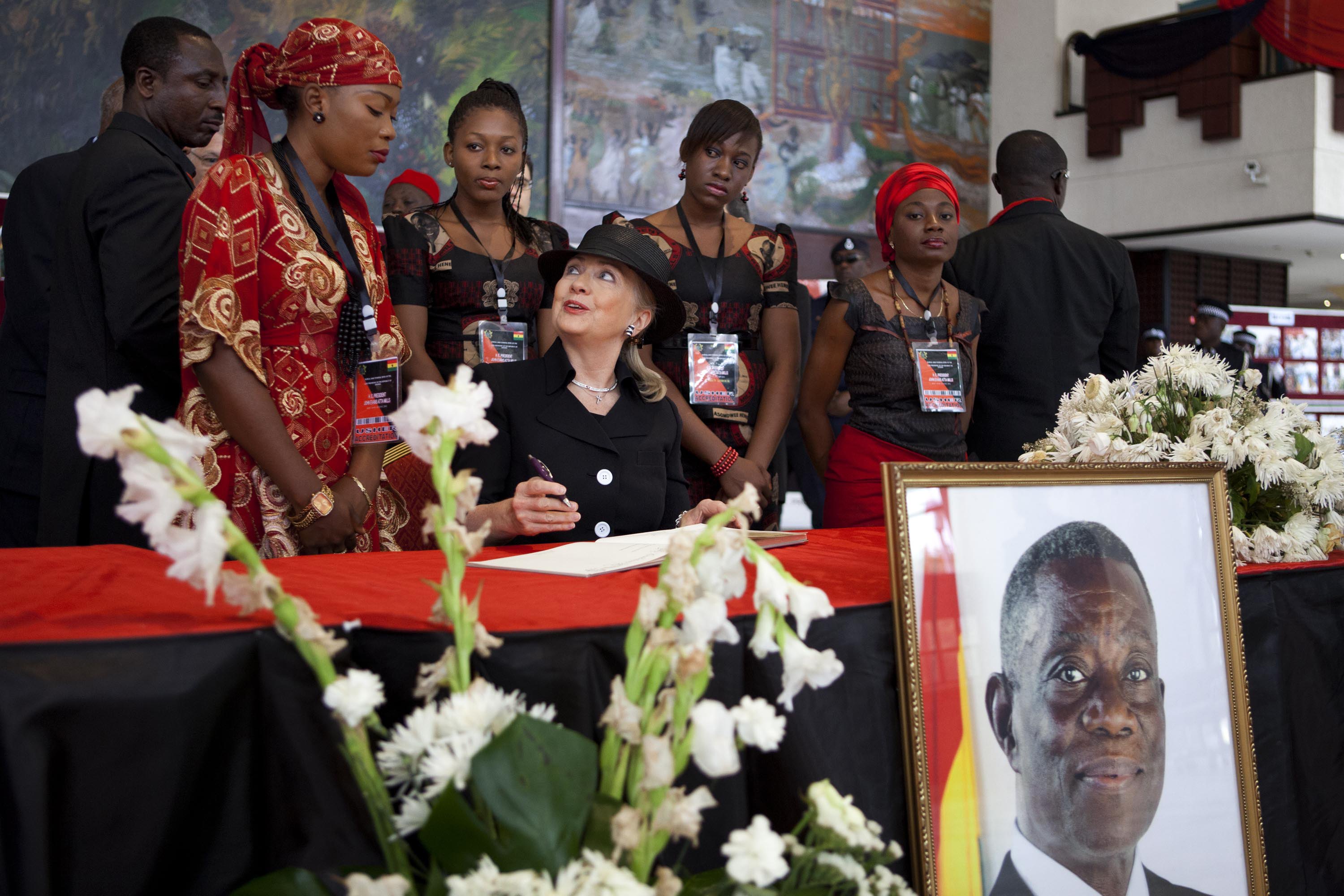 Mourners gather for Ghanaian president’s funeral - The Boston Globe