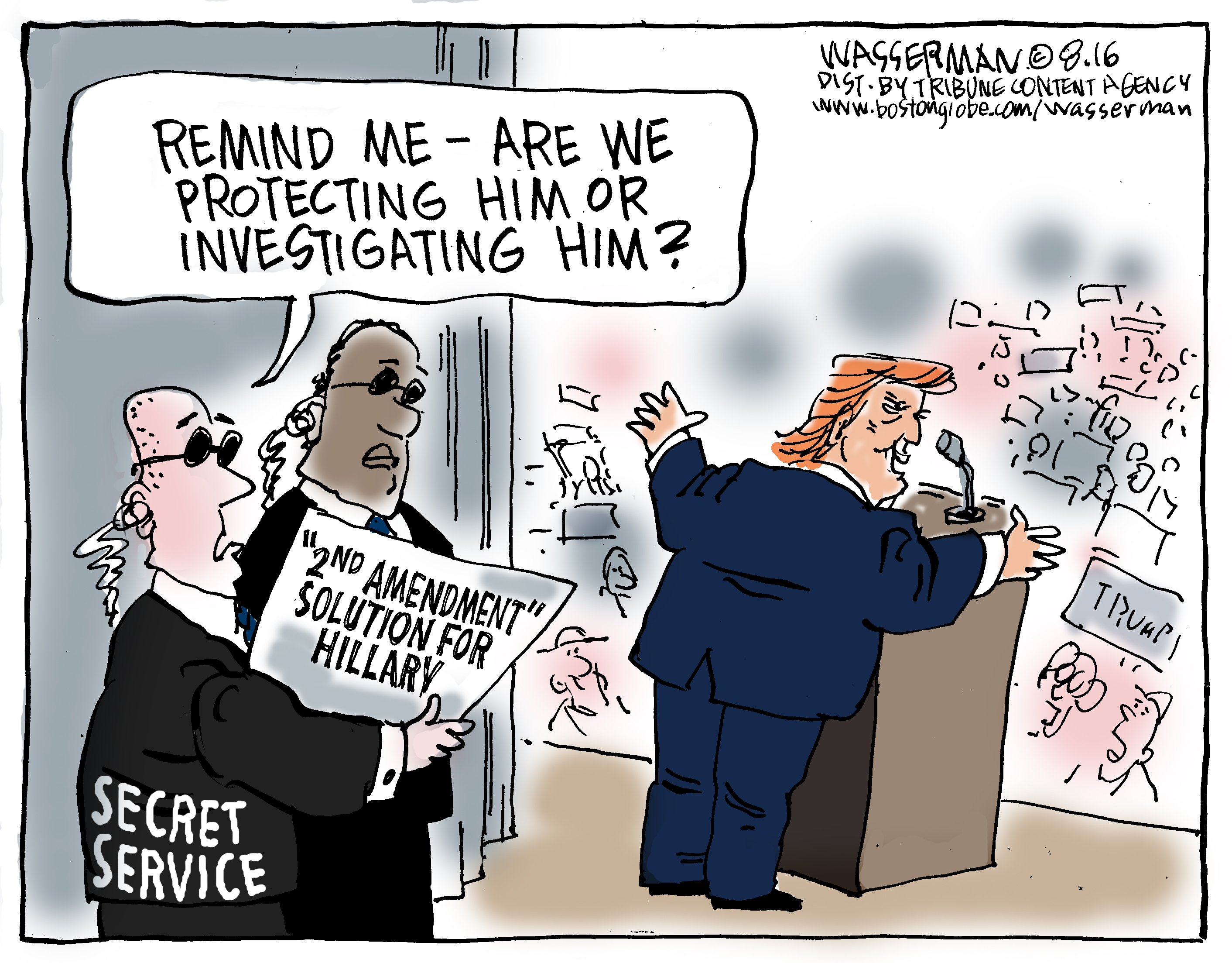 Secret Service Cartoons