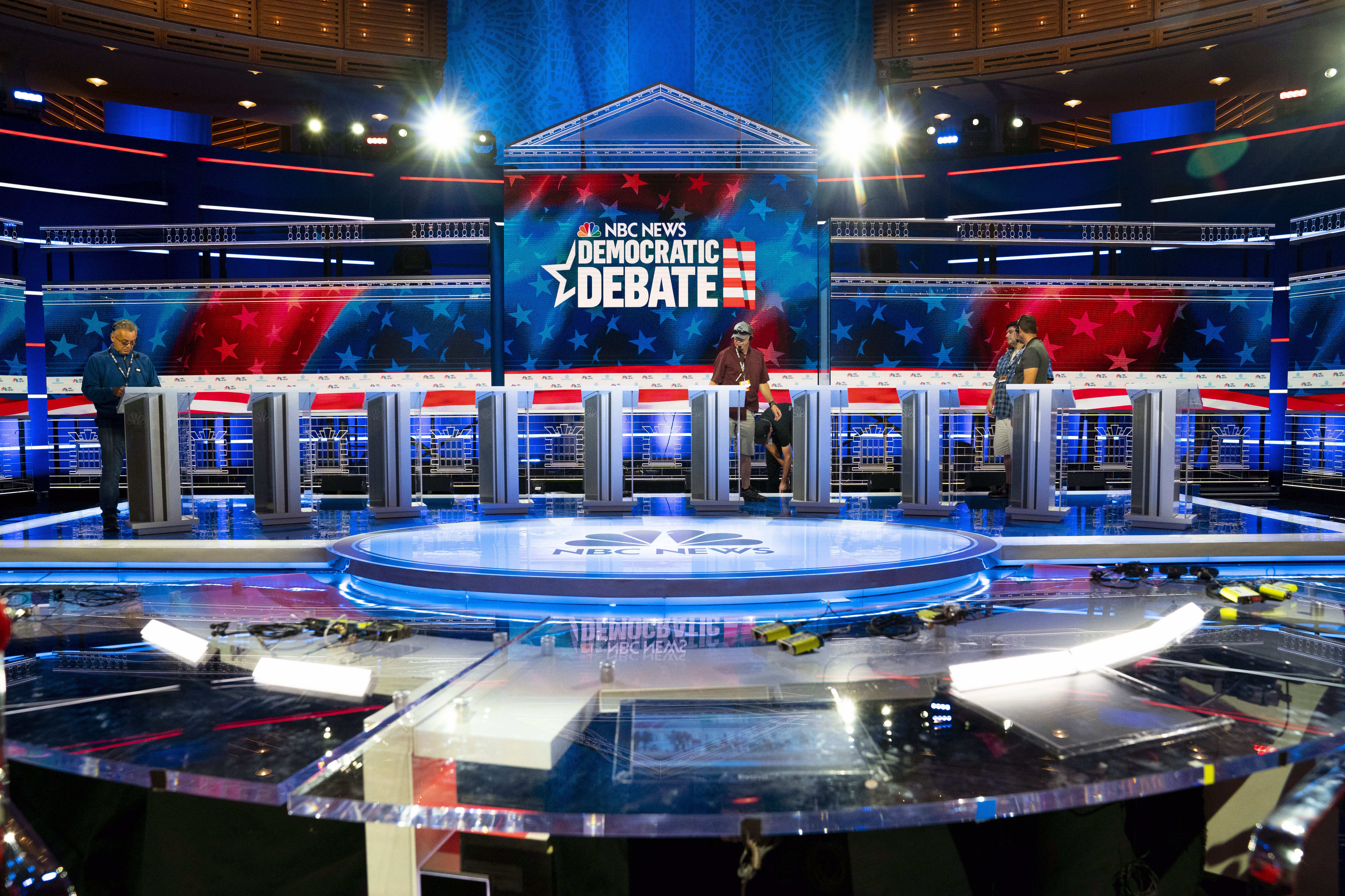 Presidential Debate Stage