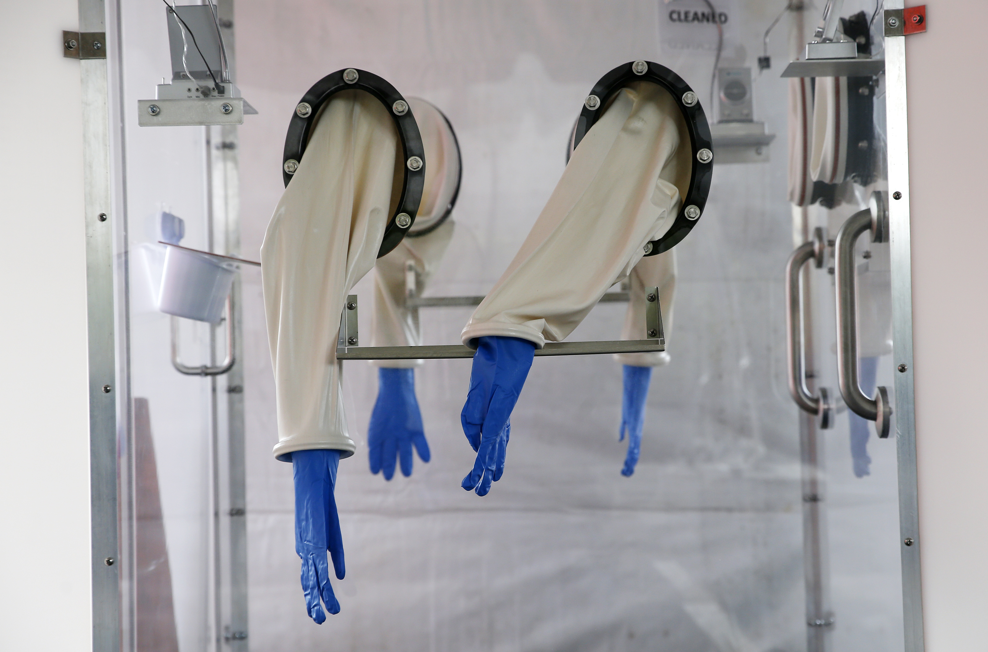 Hospitals are using special protective booths to test patients for ...