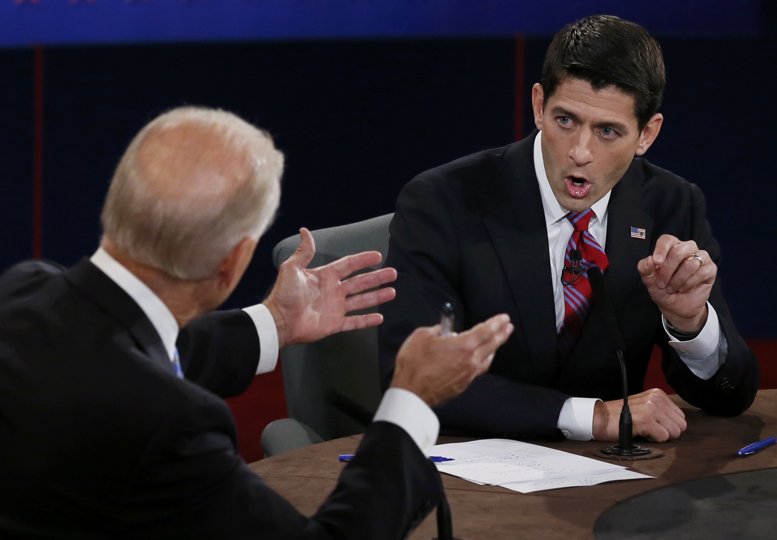 Paul Ryan shows he is no pushover in debate - The Boston Globe