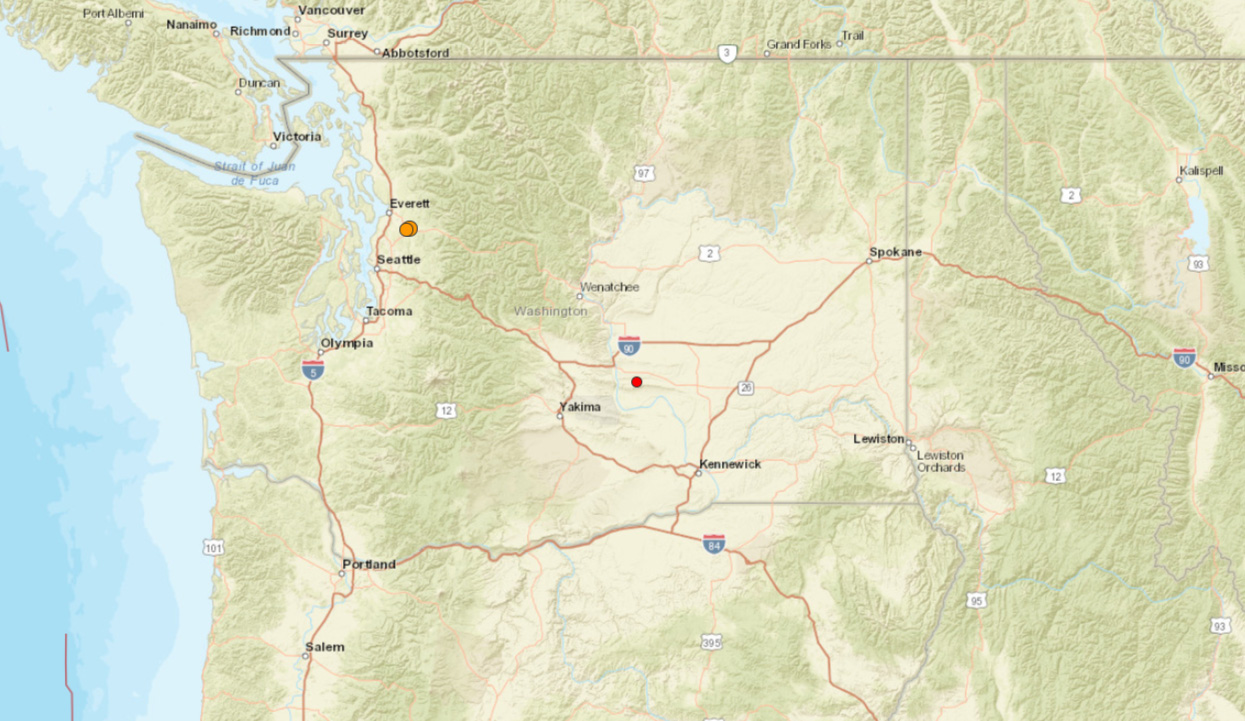 Earthquake rattles Washington state, followed by aftershock - The ...