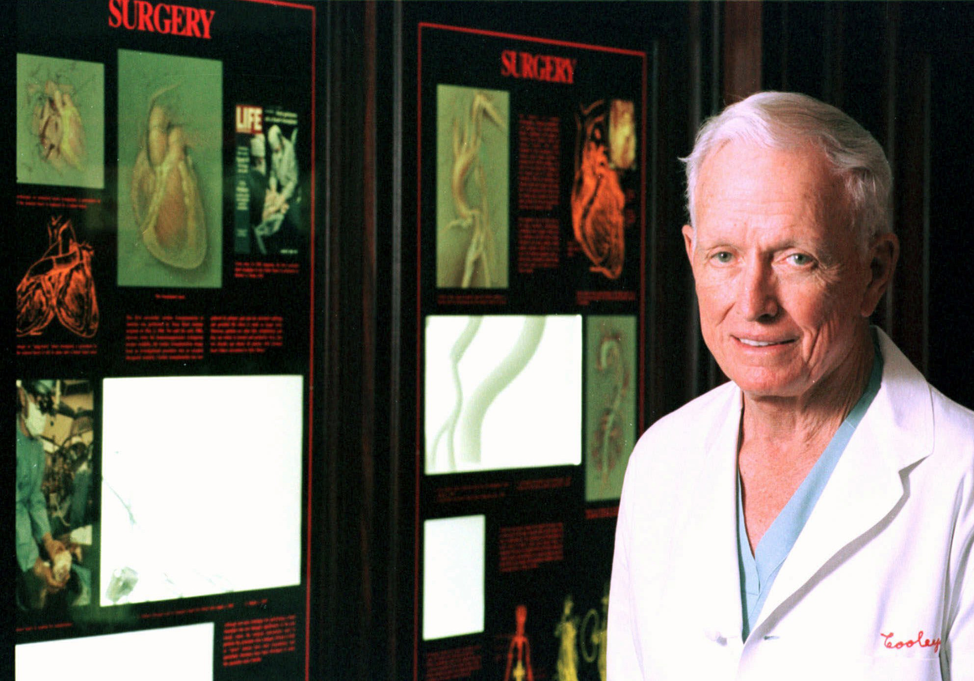 Denton Cooley, 96, pioneering heart surgeon - The Boston Globe
