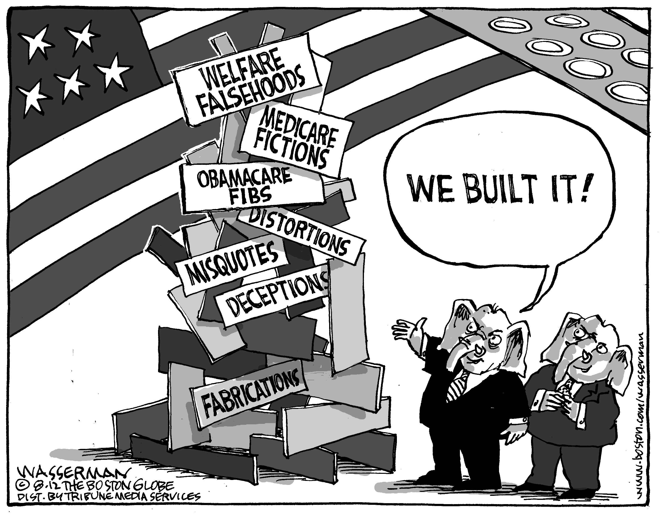 Editorial cartoon: Construction project - The Boston Globe