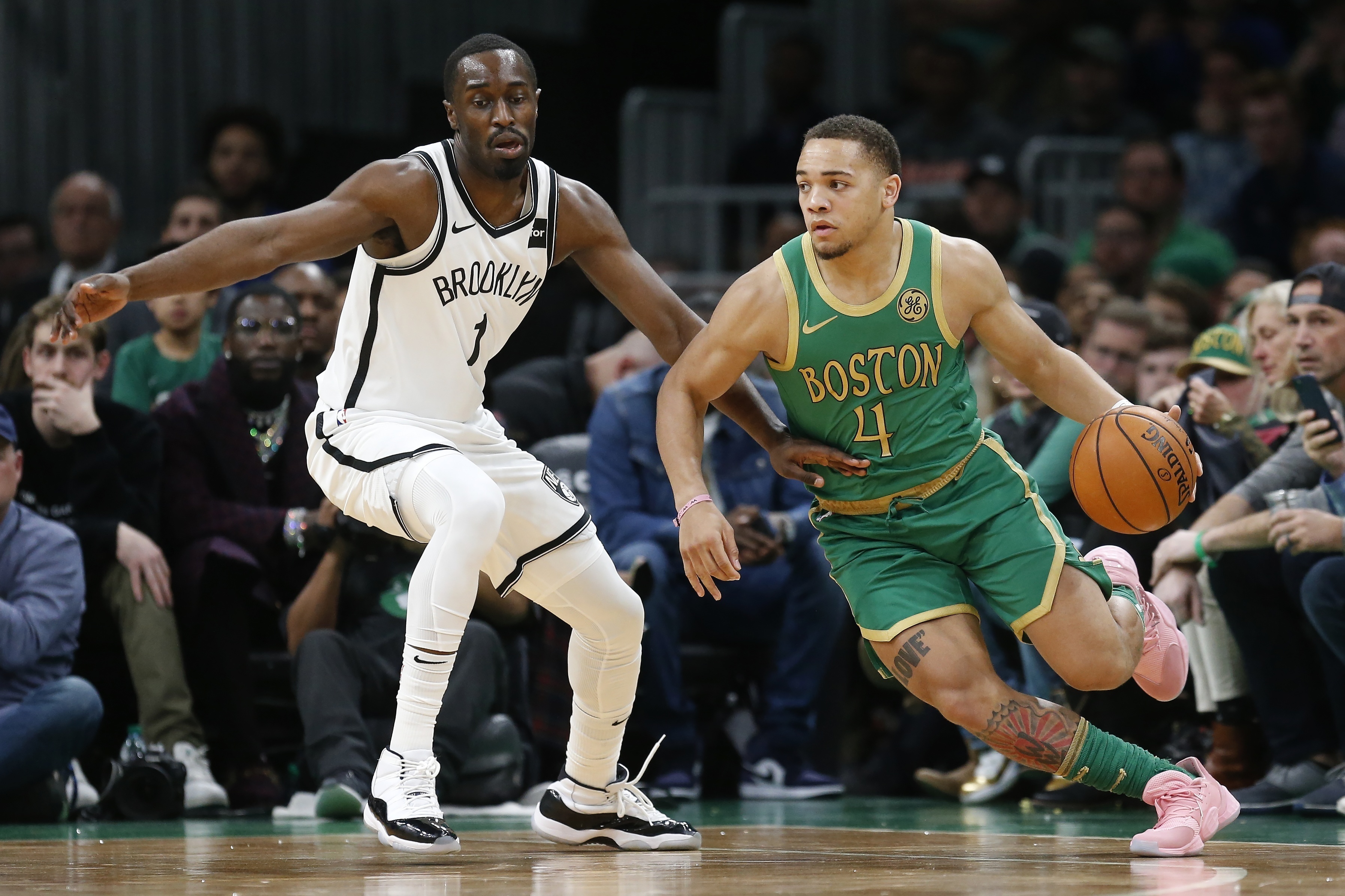 Celtics’ Carsen Edwards adjusts to up and downs of rookie season - The ...
