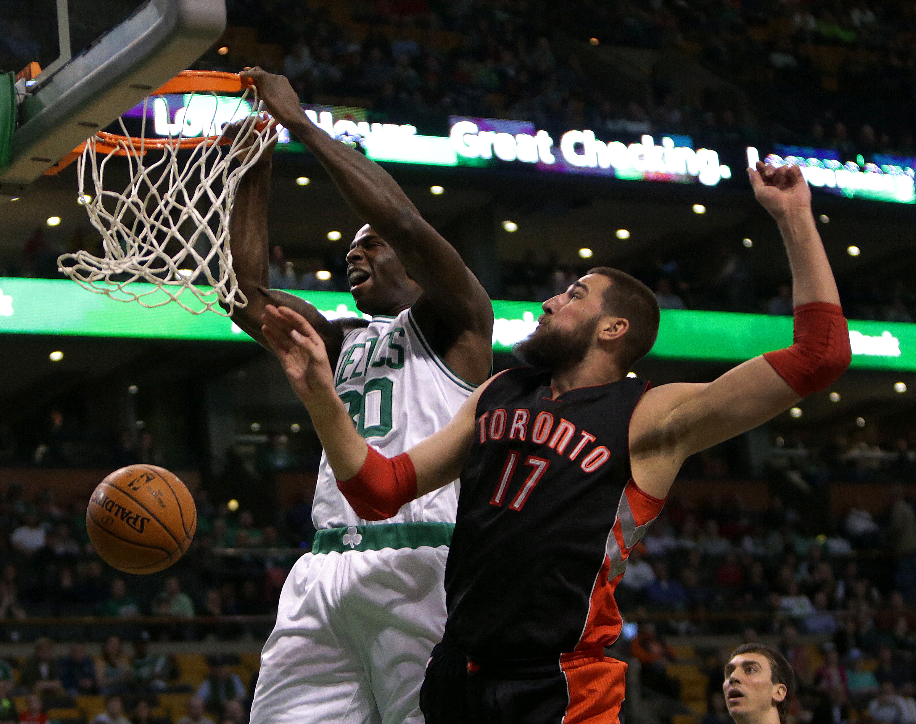 Brandon Bass Celtics Dunk