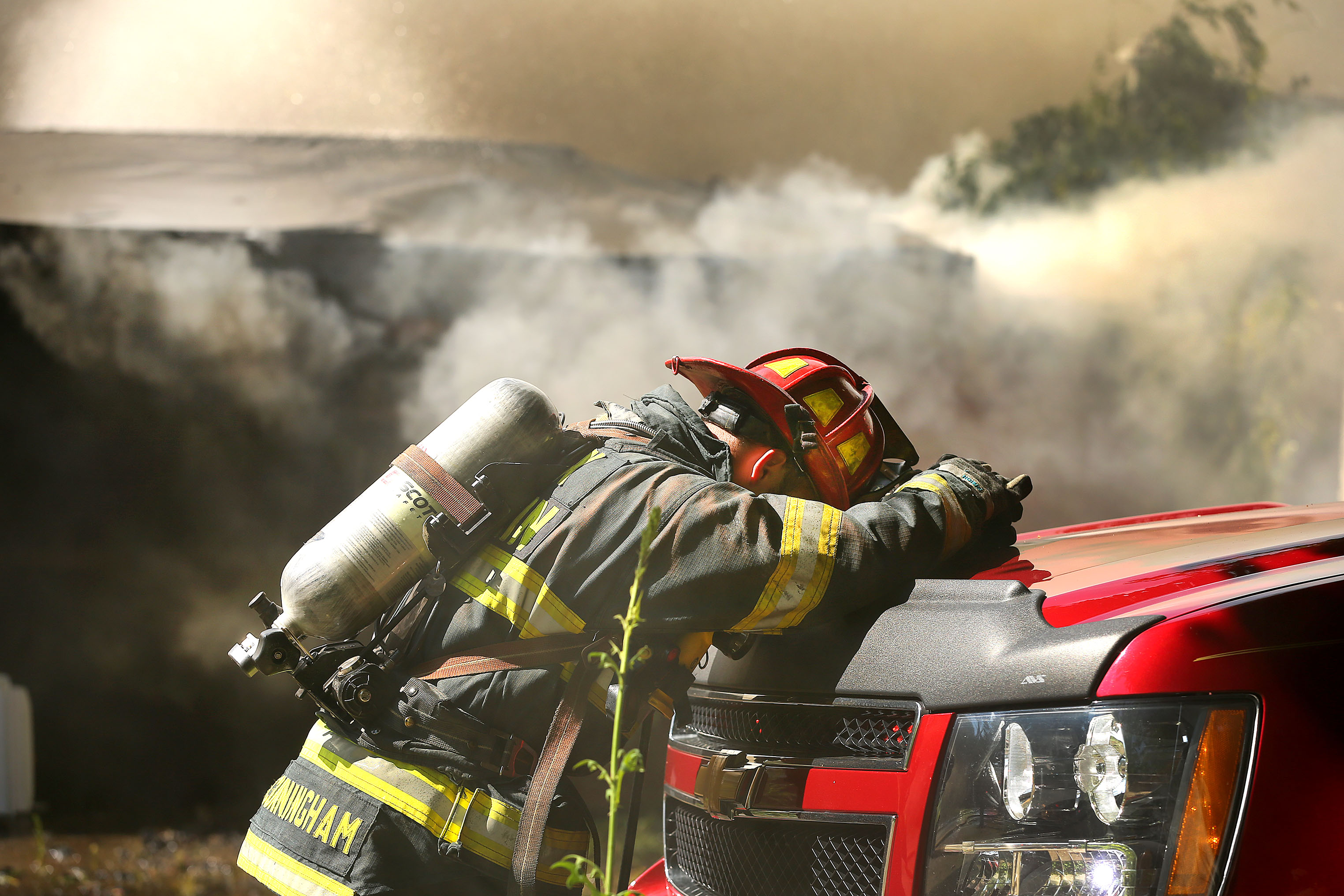 Former local pub destroyed, firefighters treated for heat exhaustion ...