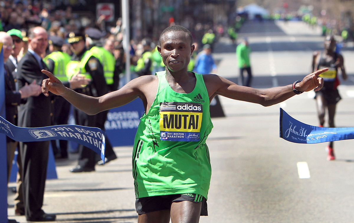 Mutai hoping for more marathon gold - The Boston Globe