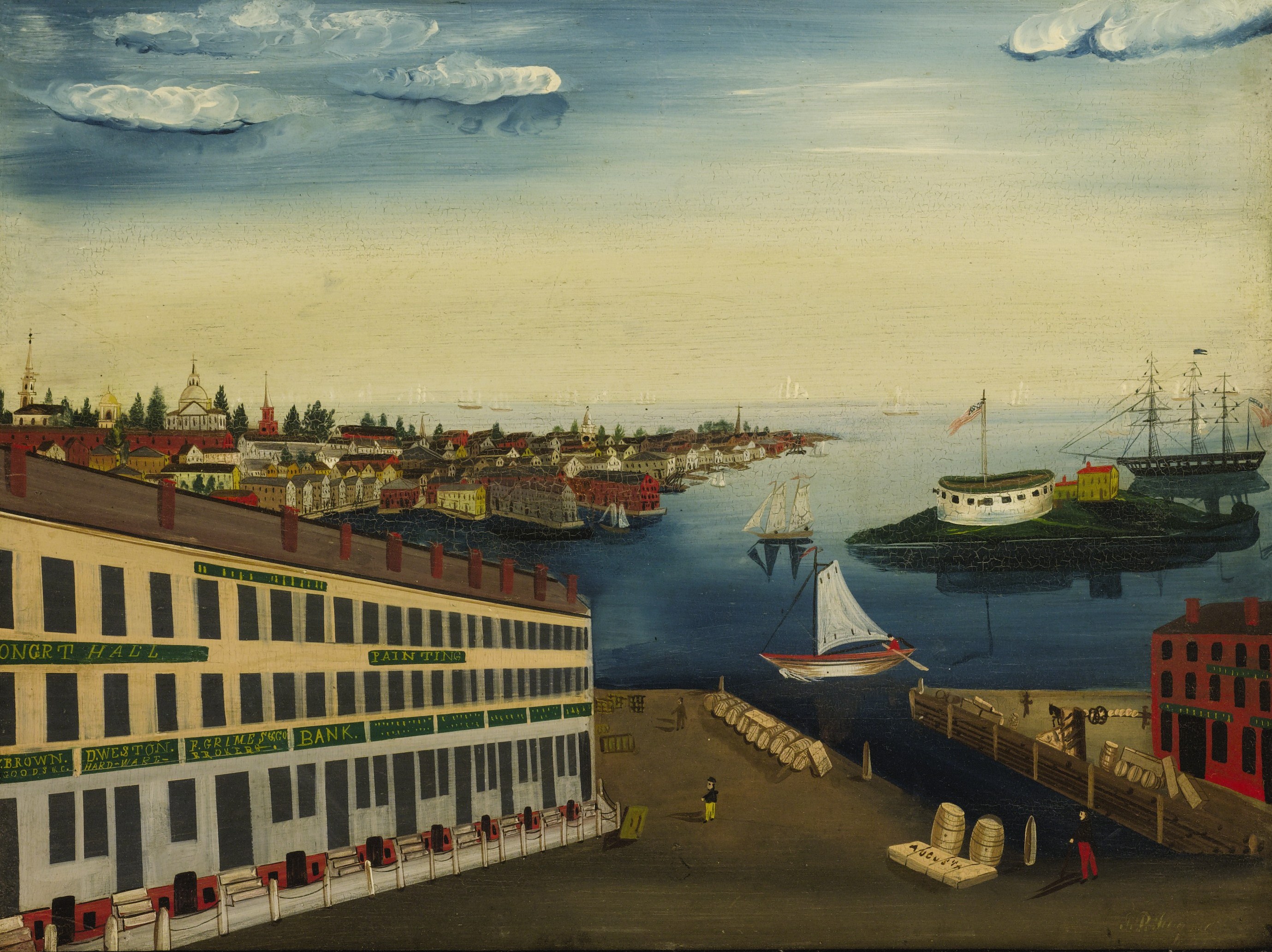 Antiques & Collectibles: A harbor, a plowman, a couple, a decoy - The ...