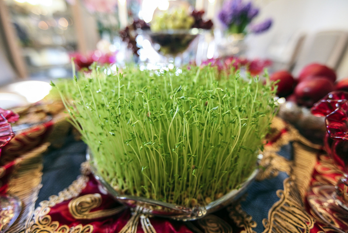 Persian New Year Is A Time Of Renewal And A Traditional Table The