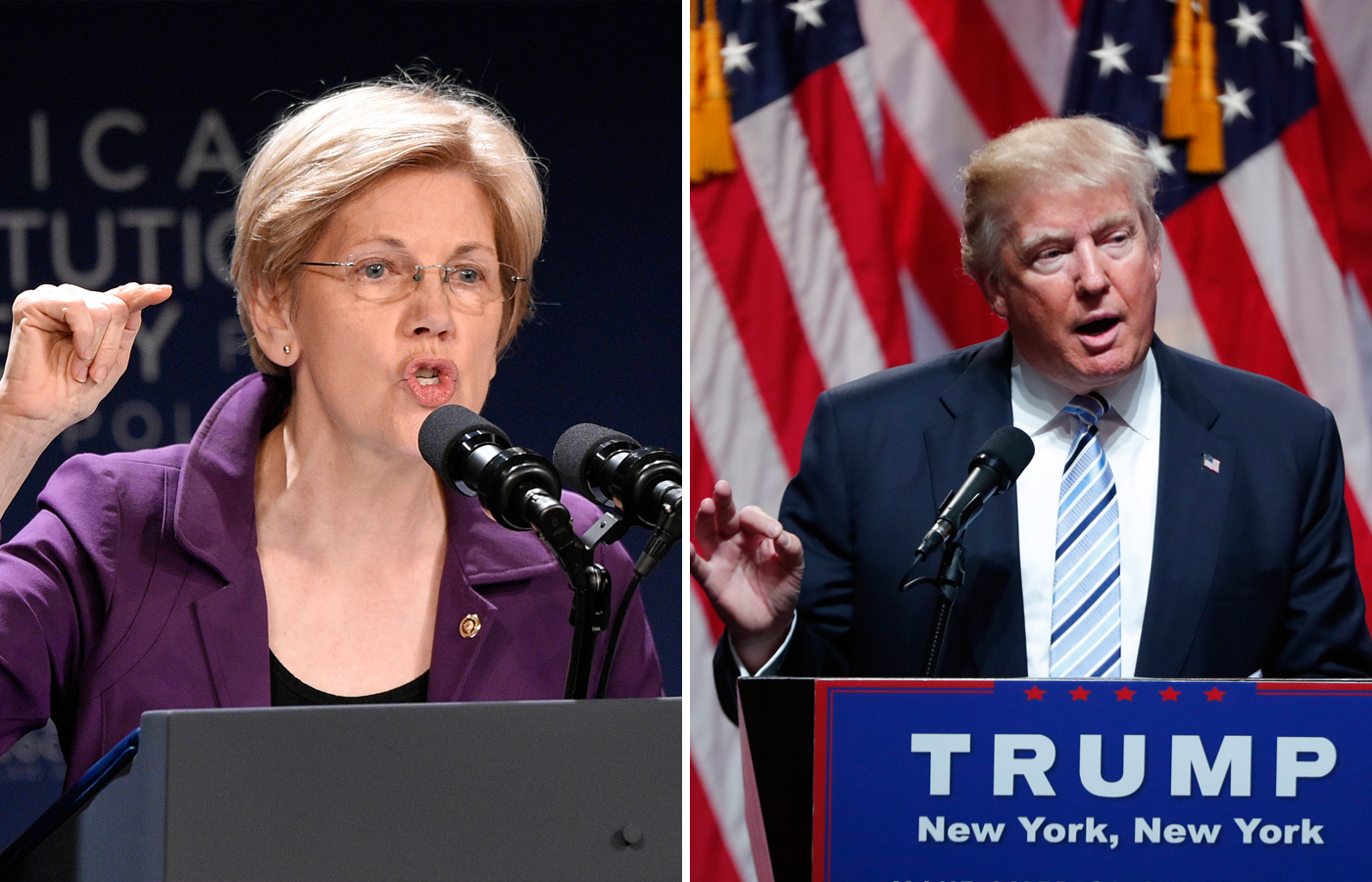 Elizabeth Warren, Donald Trump duke it out on Twitter . . . again - The ...