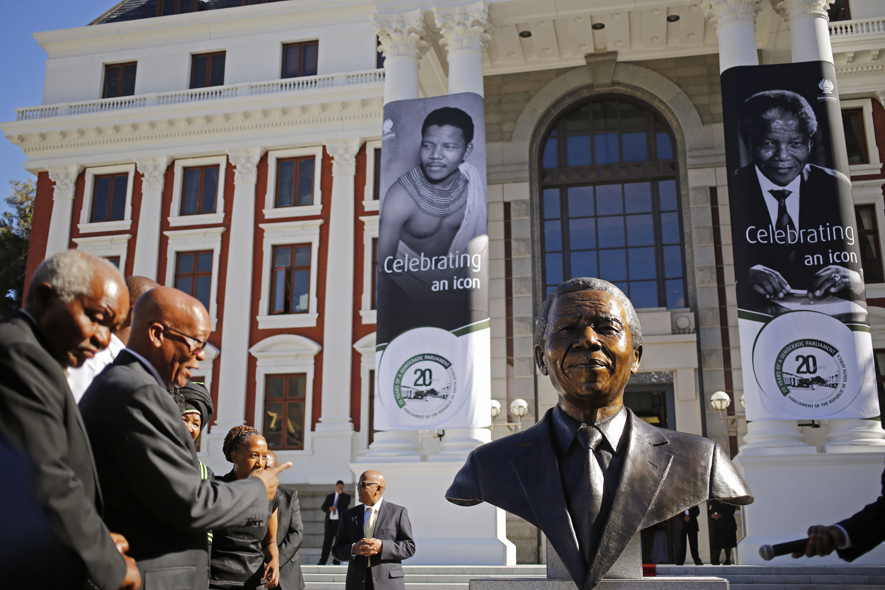 South Africa celebrates Mandela, 20 years of democracy - The Boston Globe