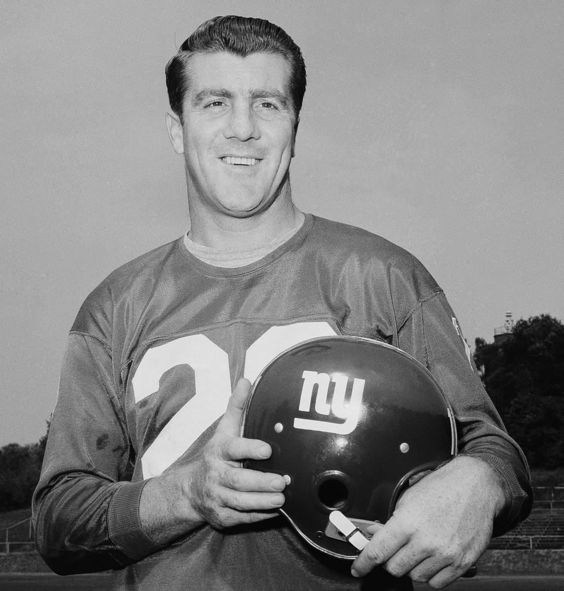 Alex Webster, Giants running back, coach - The Boston Globe