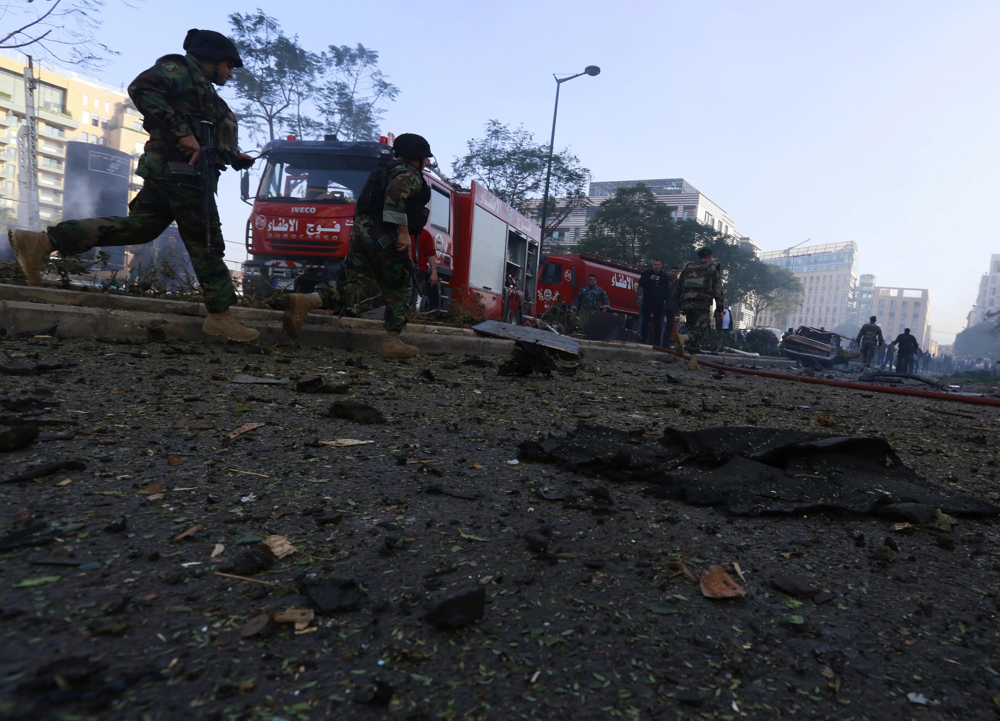 Lebanon bombing kills former minister, 5 others - The Boston Globe