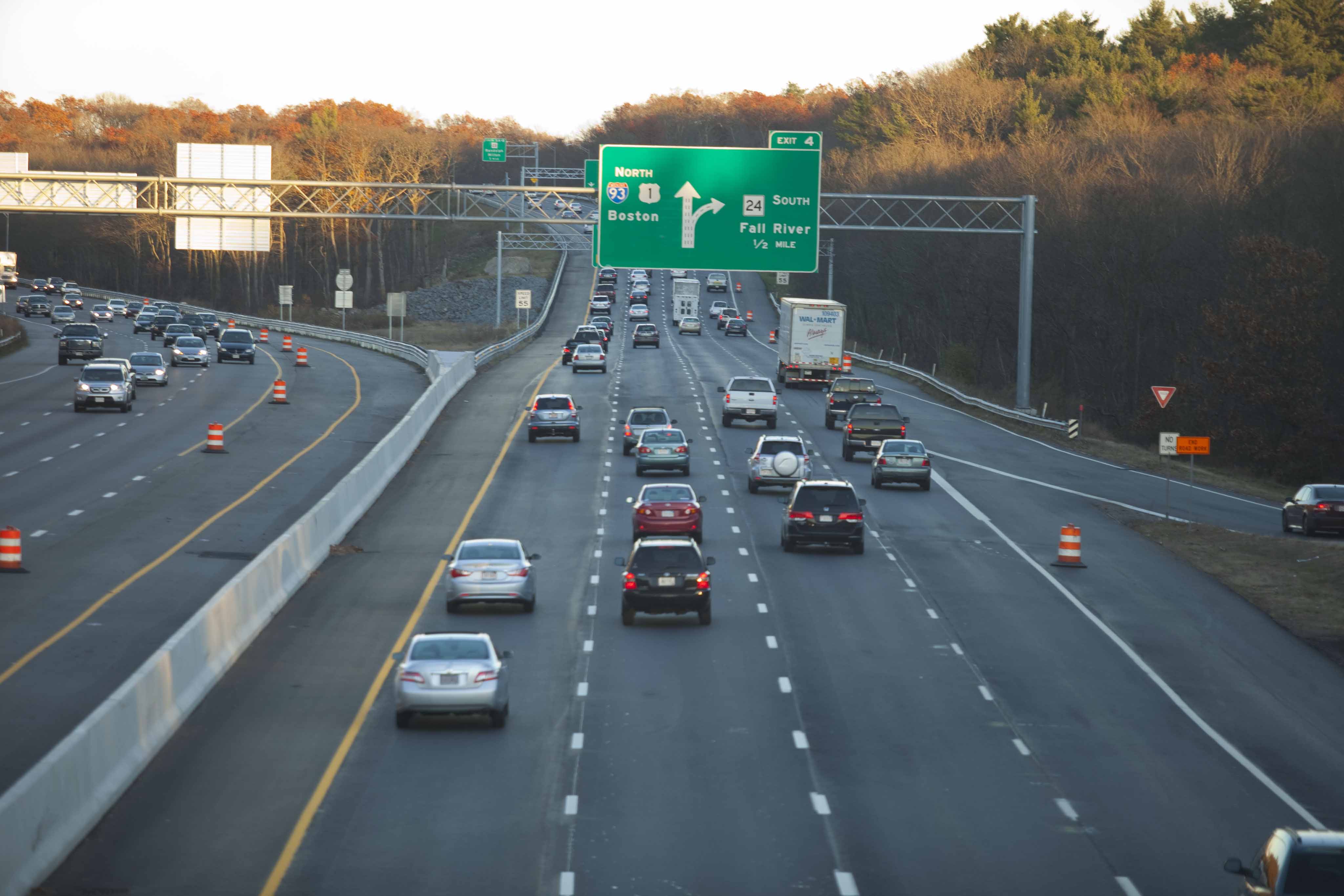 Route 128 Widening Still Has A Way To Go The Boston Globe