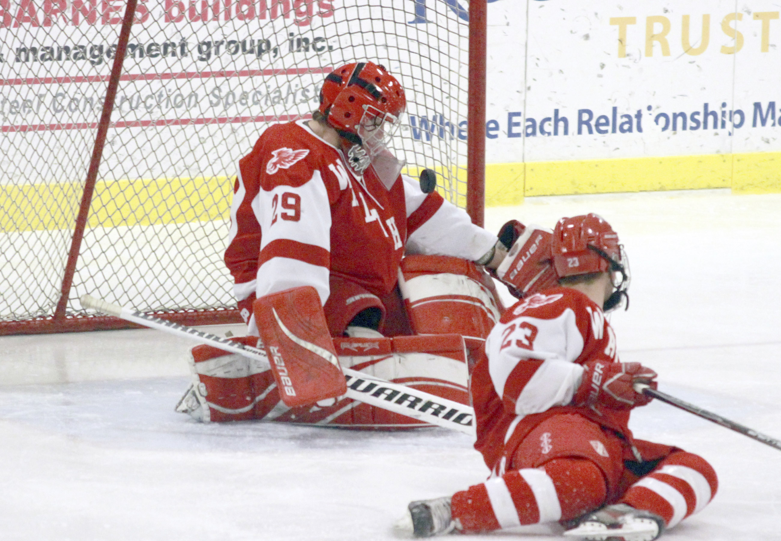 Nick Russo has been a savior in goal for Waltham High - The Boston Globe
