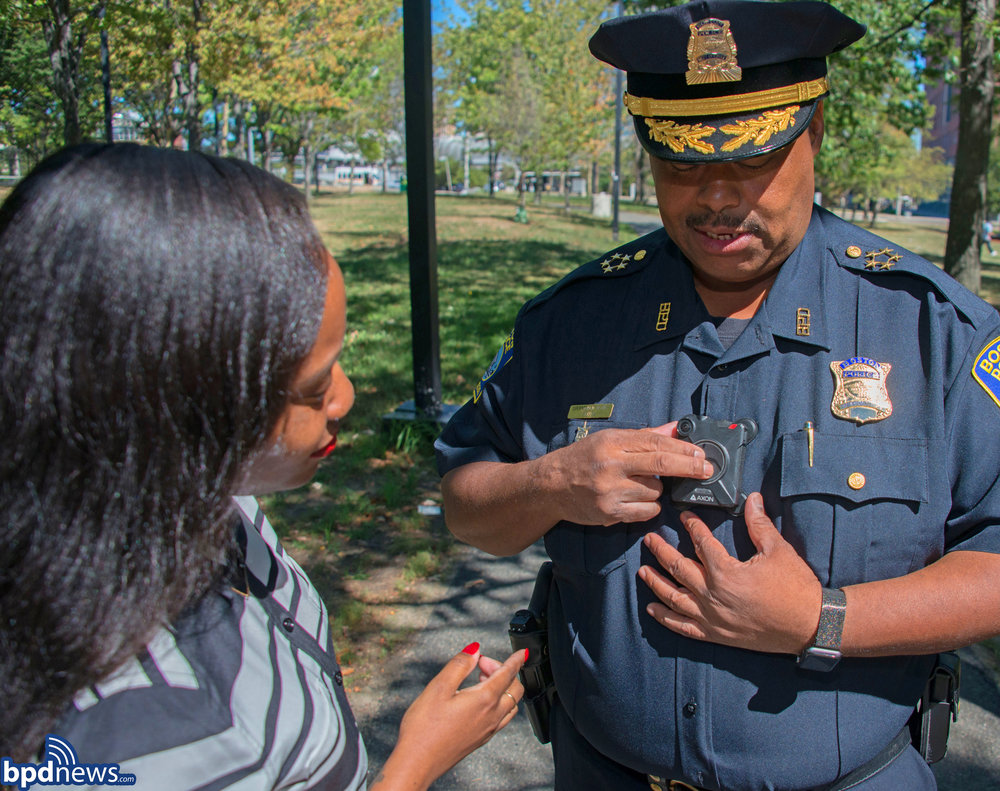 Boston Police Chief Gross participates in body camera program - The ...