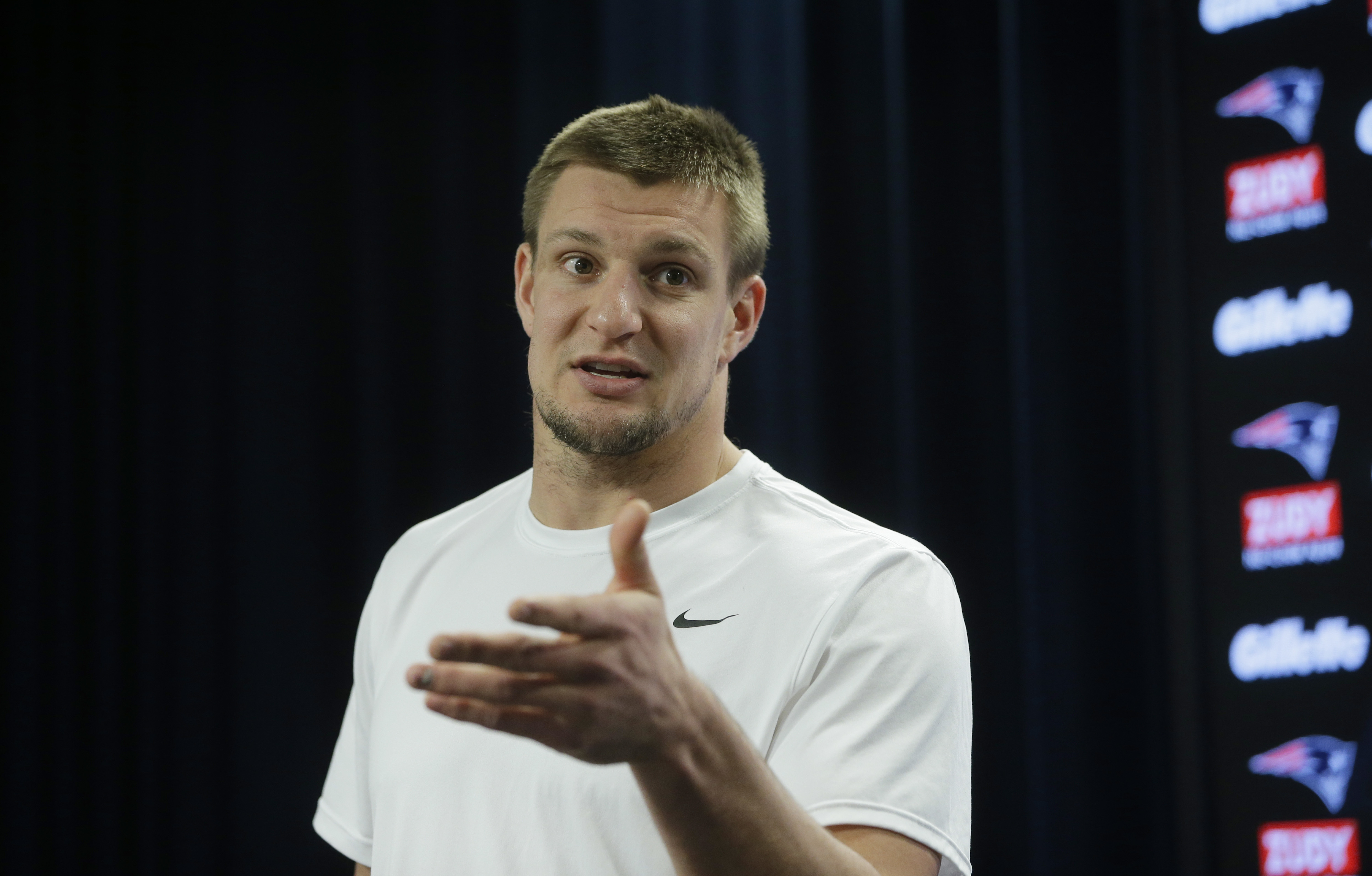 Rob Gronkowski’s stint off the Patriots injury report was short-lived ...
