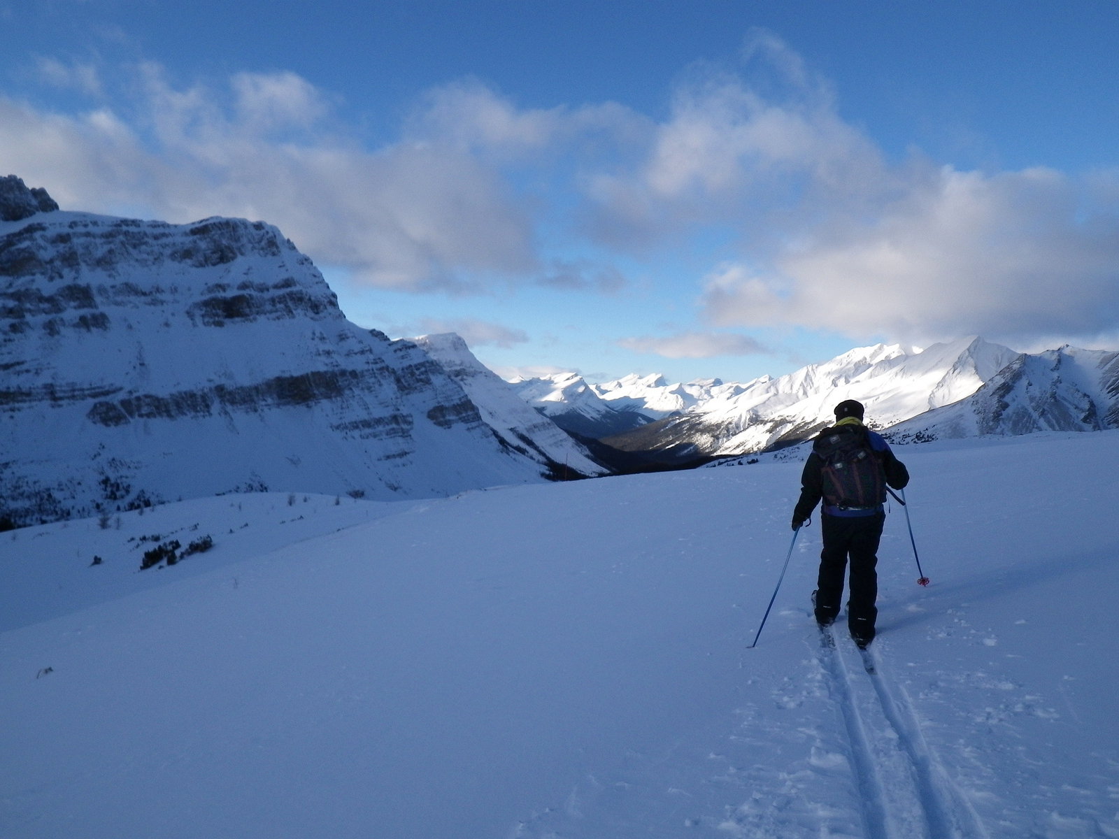 Skiing from Lake Louise Ski Area to Skoki Lodge - The Boston Globe