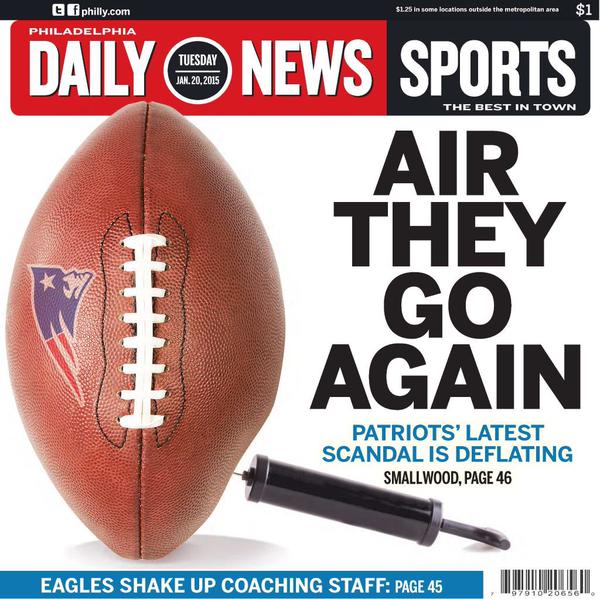 Deflategate headlines across the country - The Boston Globe