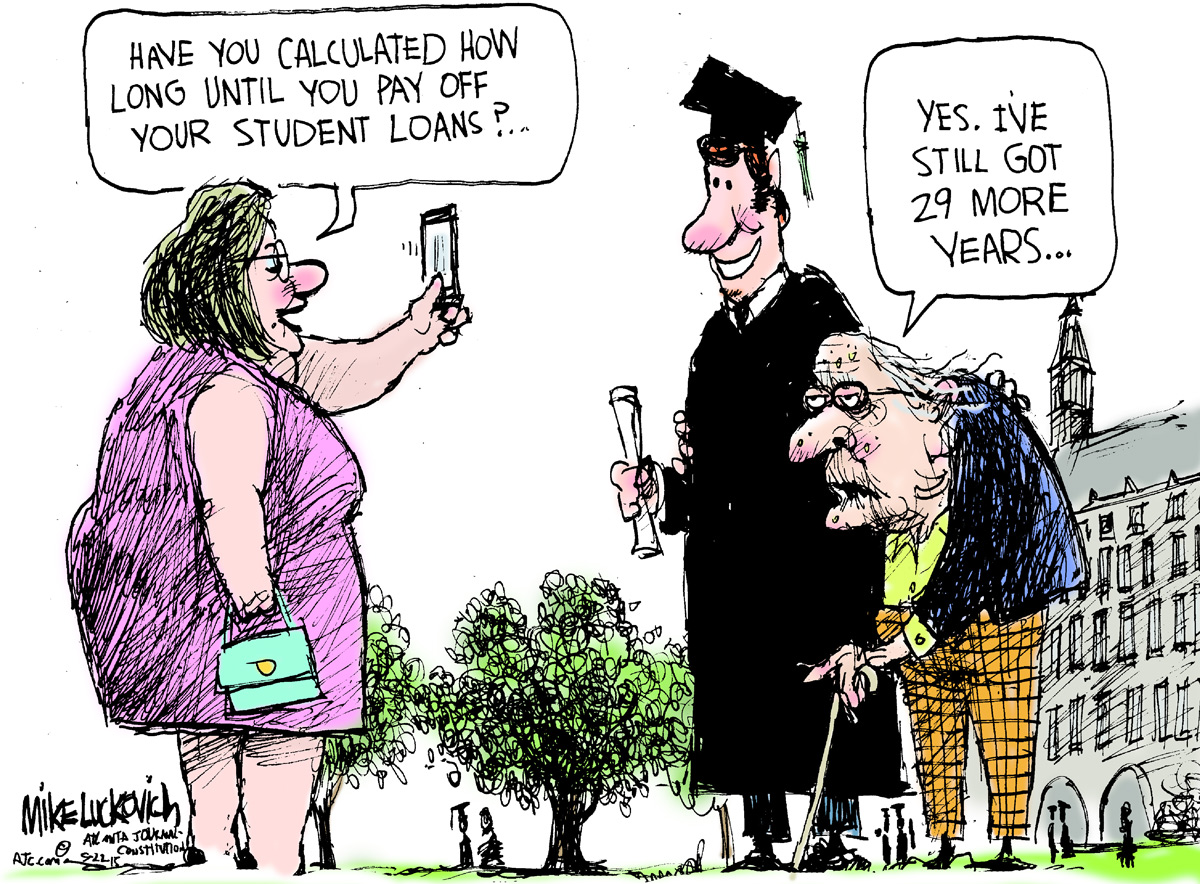 Editorial cartoons: 2016 election and higher education - The Boston Globe