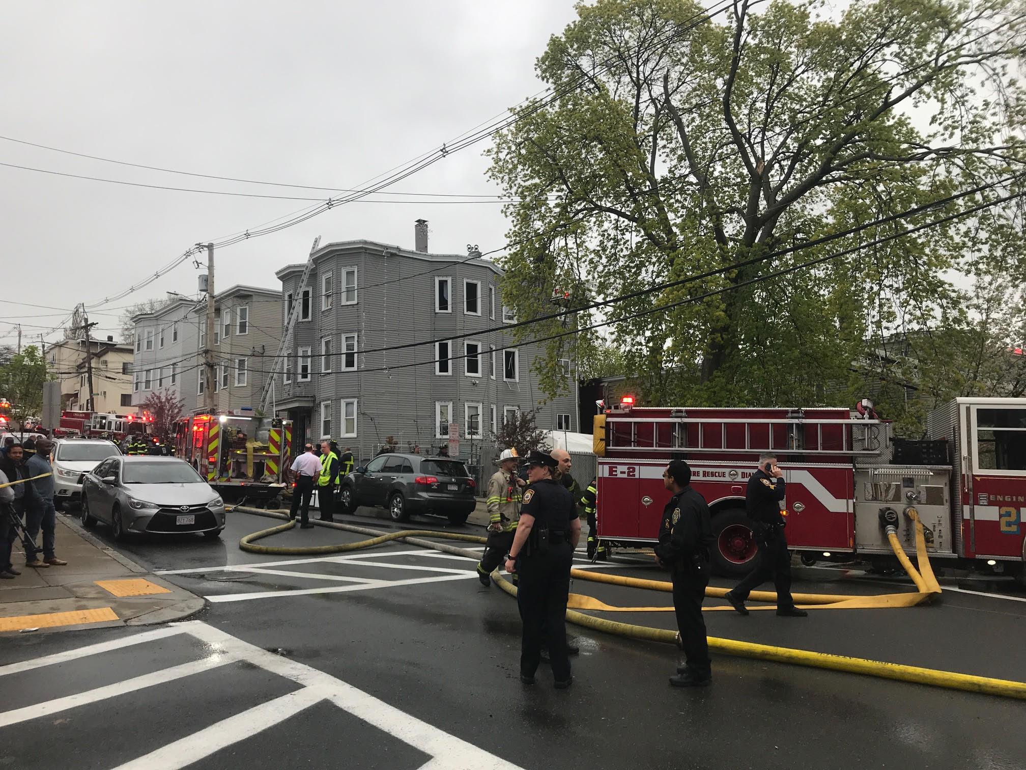 Body of man found after 3-alarm Chelsea fire, officials say - The ...
