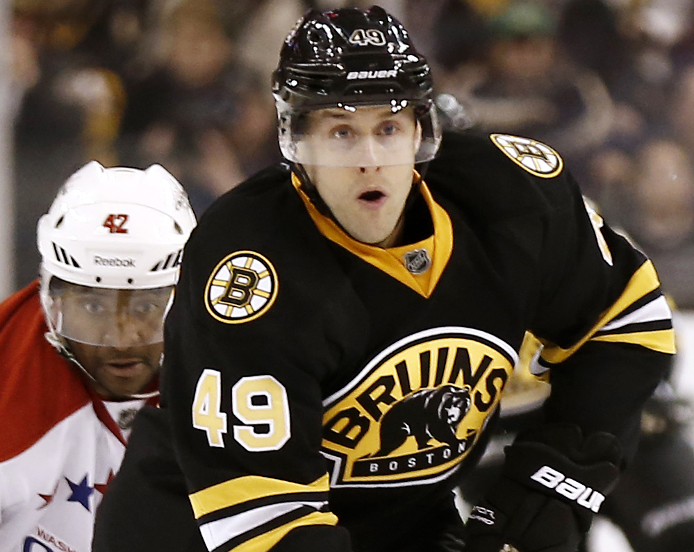 Bruins’ Rich Peverley looks for next shot after benching - The Boston Globe