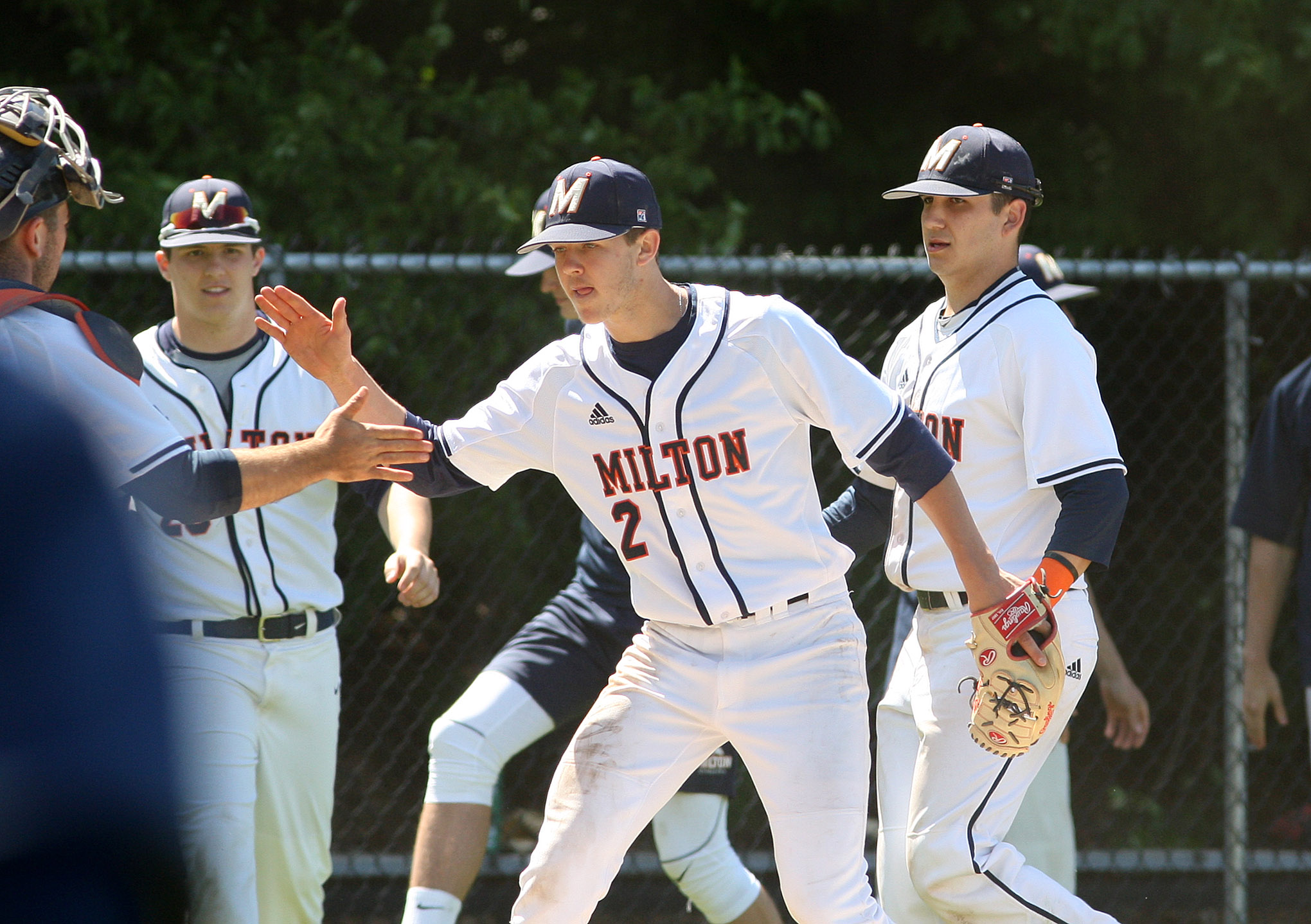 Matt Tabor twirls three-hit shutout for Milton Academy - The Boston Globe
