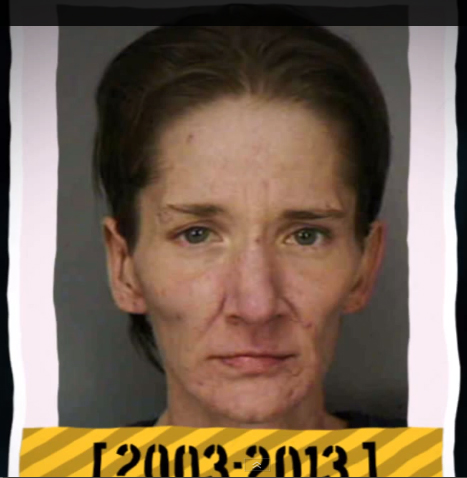 New anti-drug campaign shows rapid aging from meth via mugshots - The ...