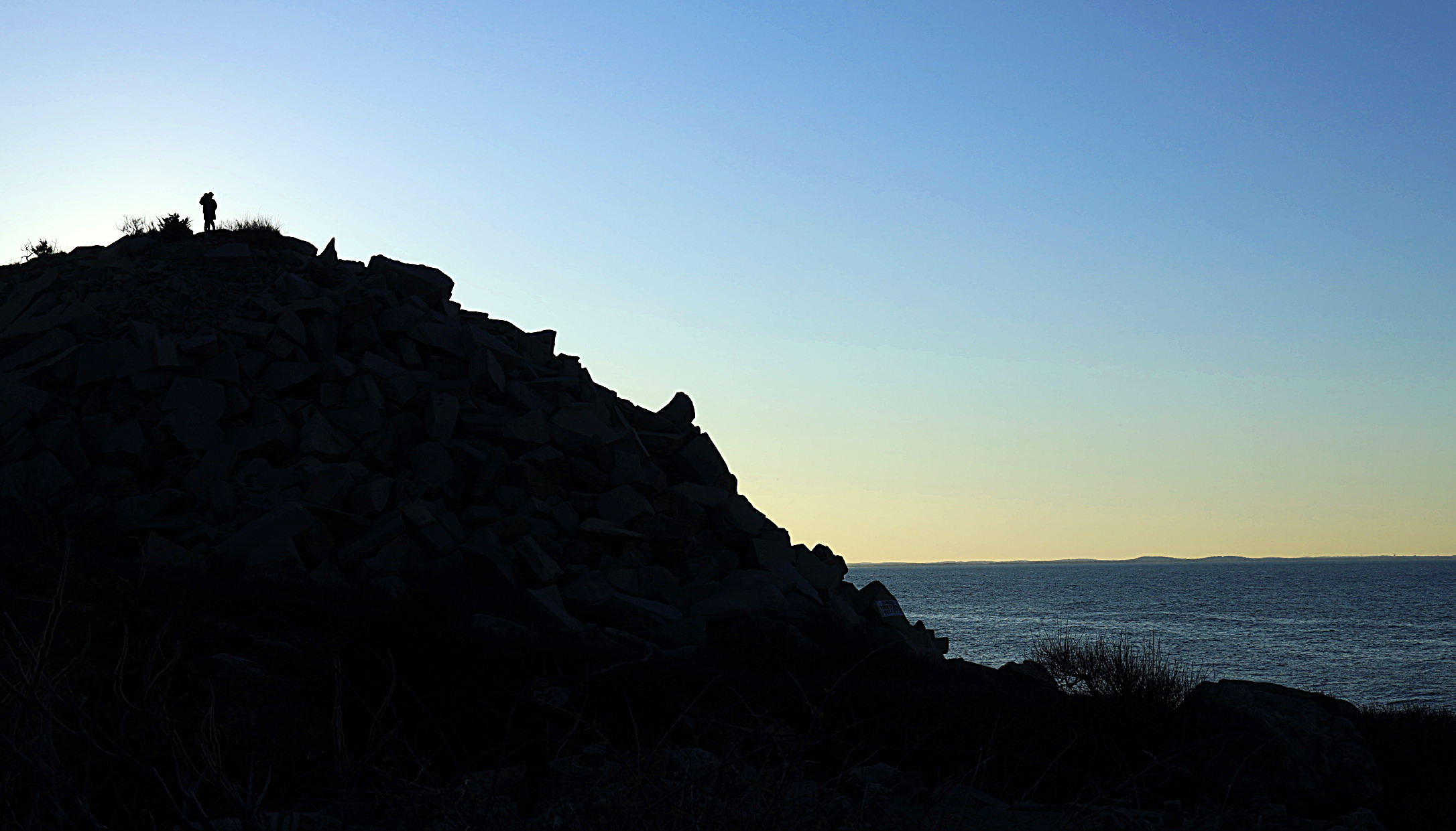 At the collisions of the sea and rocky shore, Halibut Point beckons ...