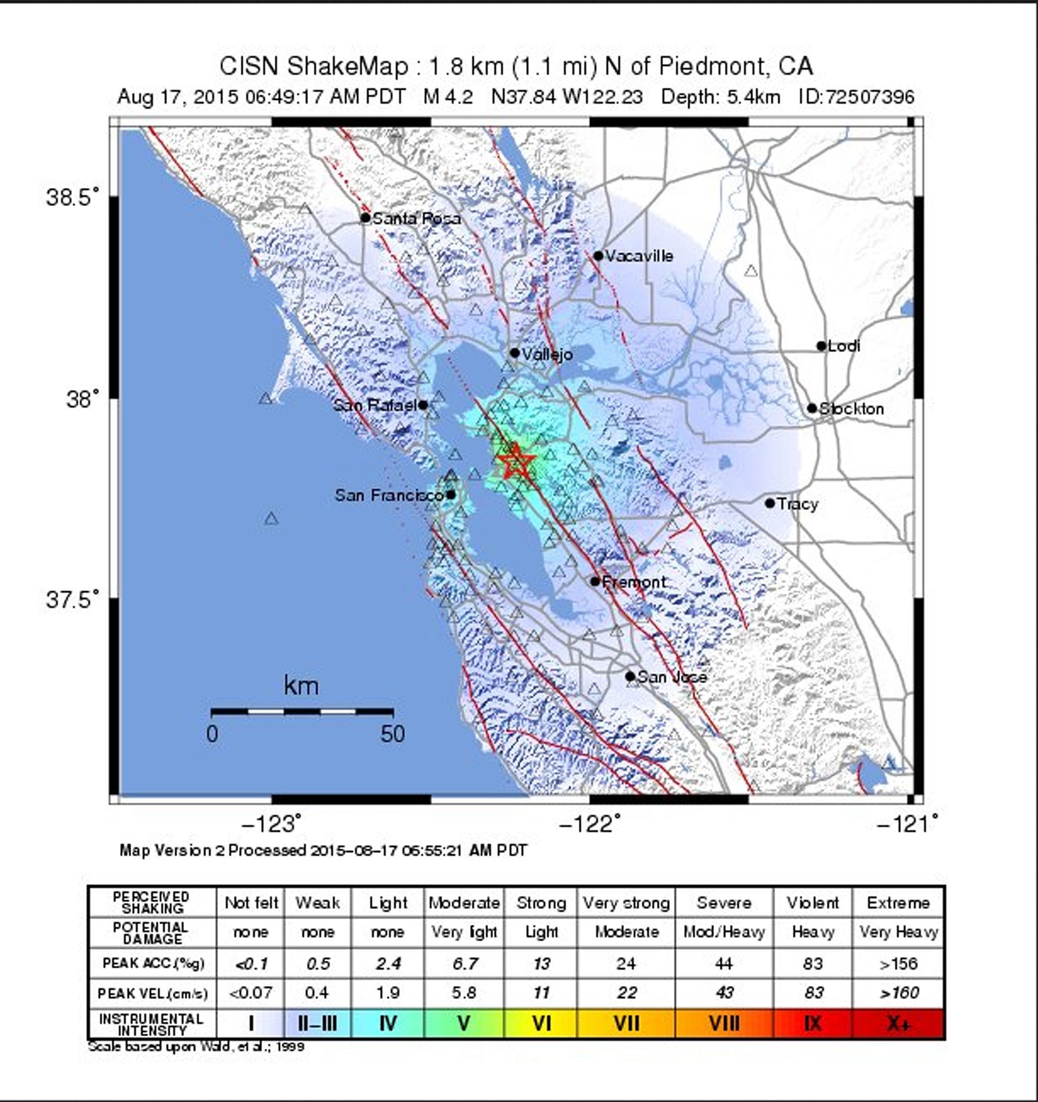 Magnitude 4.0 earthquake hits San Francisco Bay Area - The Boston Globe