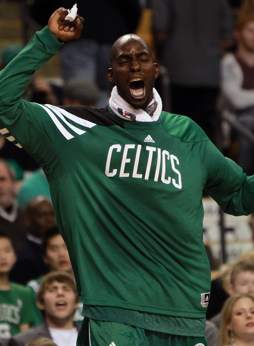 Kevin Garnett focusing on the here and now - The Boston Globe