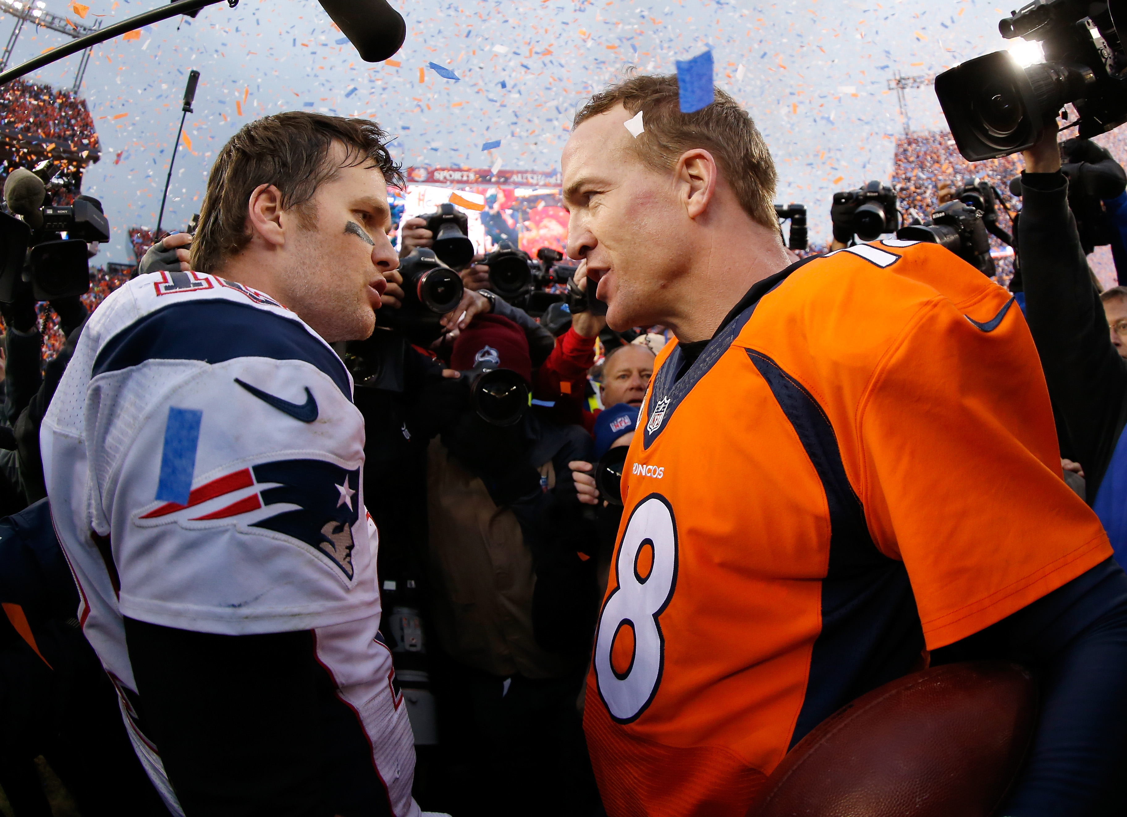 So, what did Tom Brady and Peyton Manning talk about Sunday? - The ...