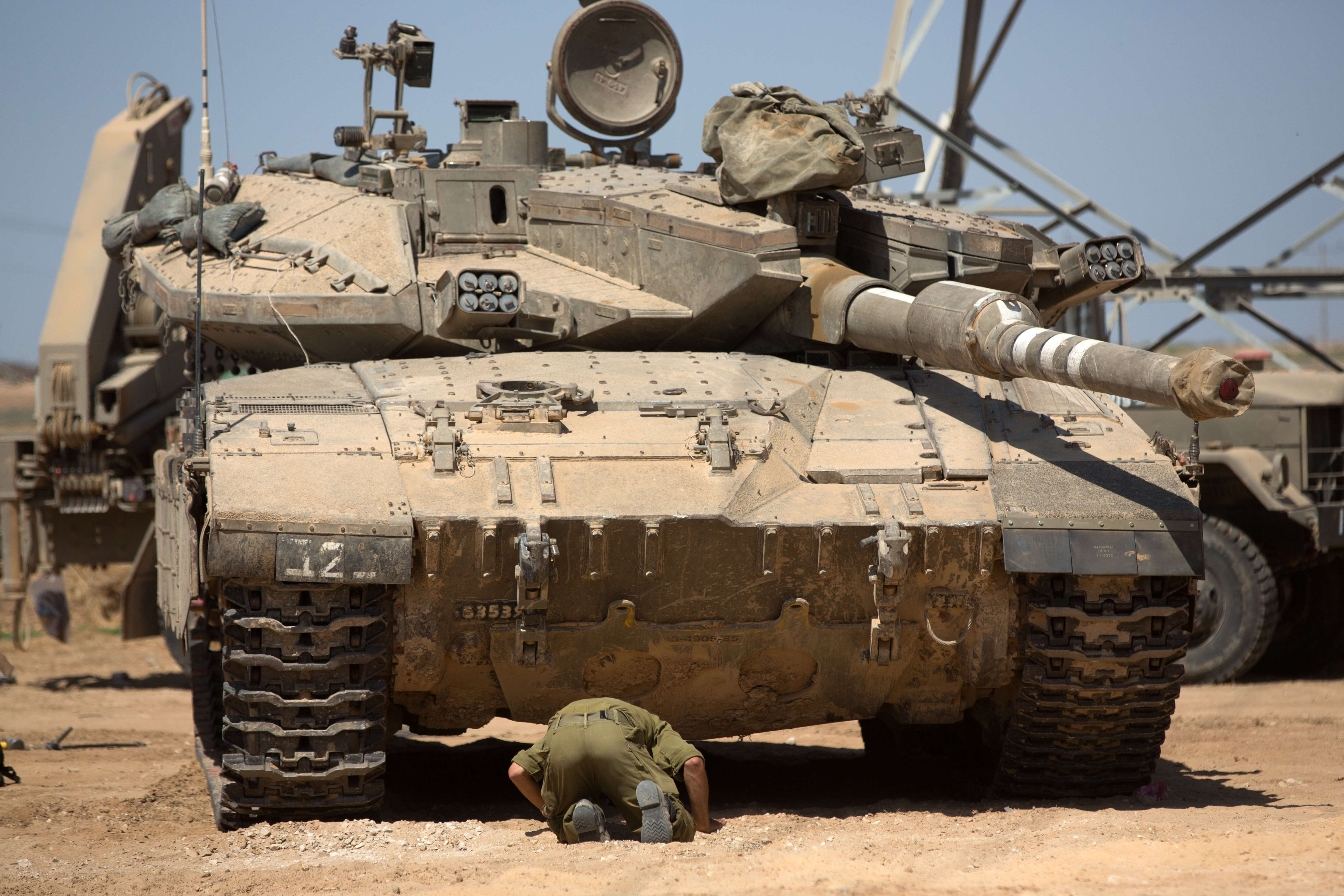 Merkava Cross Section