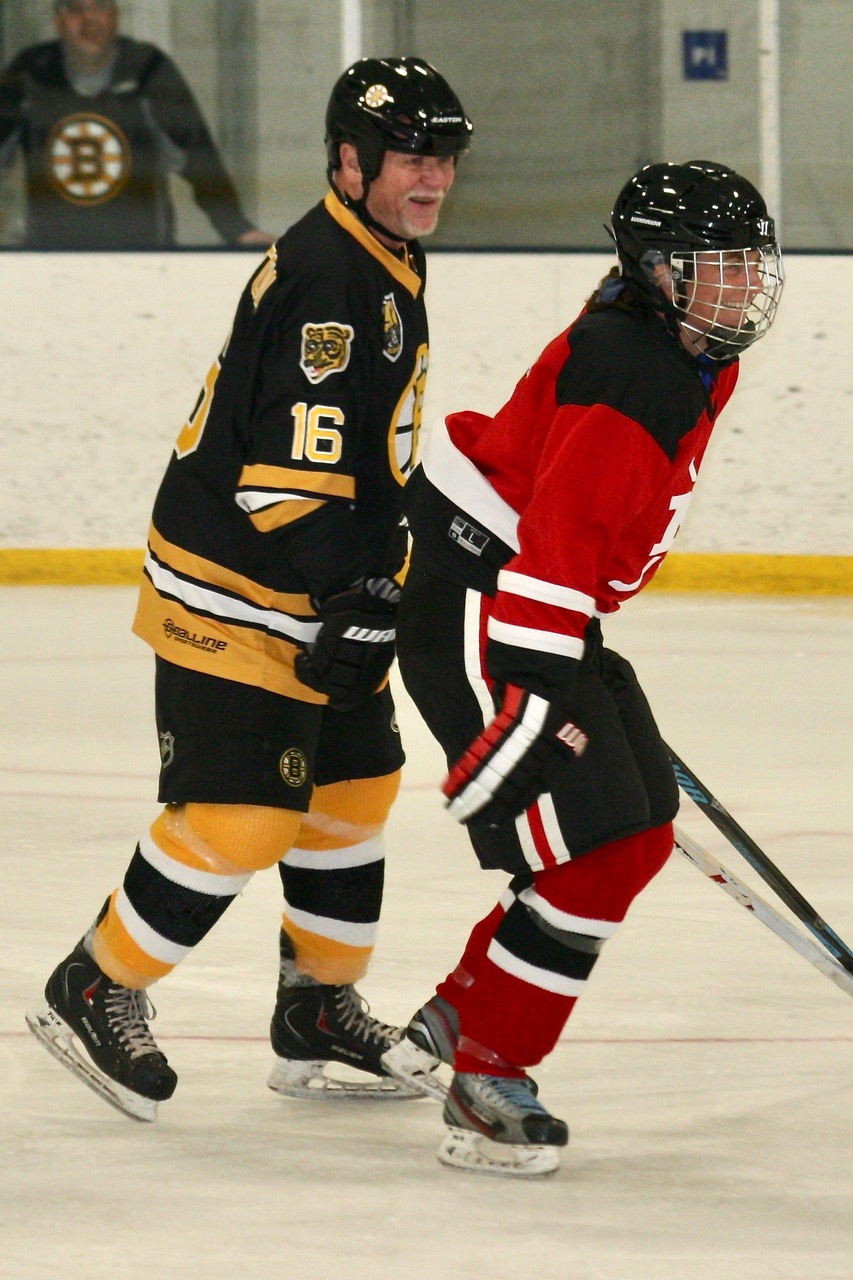 What is it like to play in a game against the Bruins Alumni? - The ...