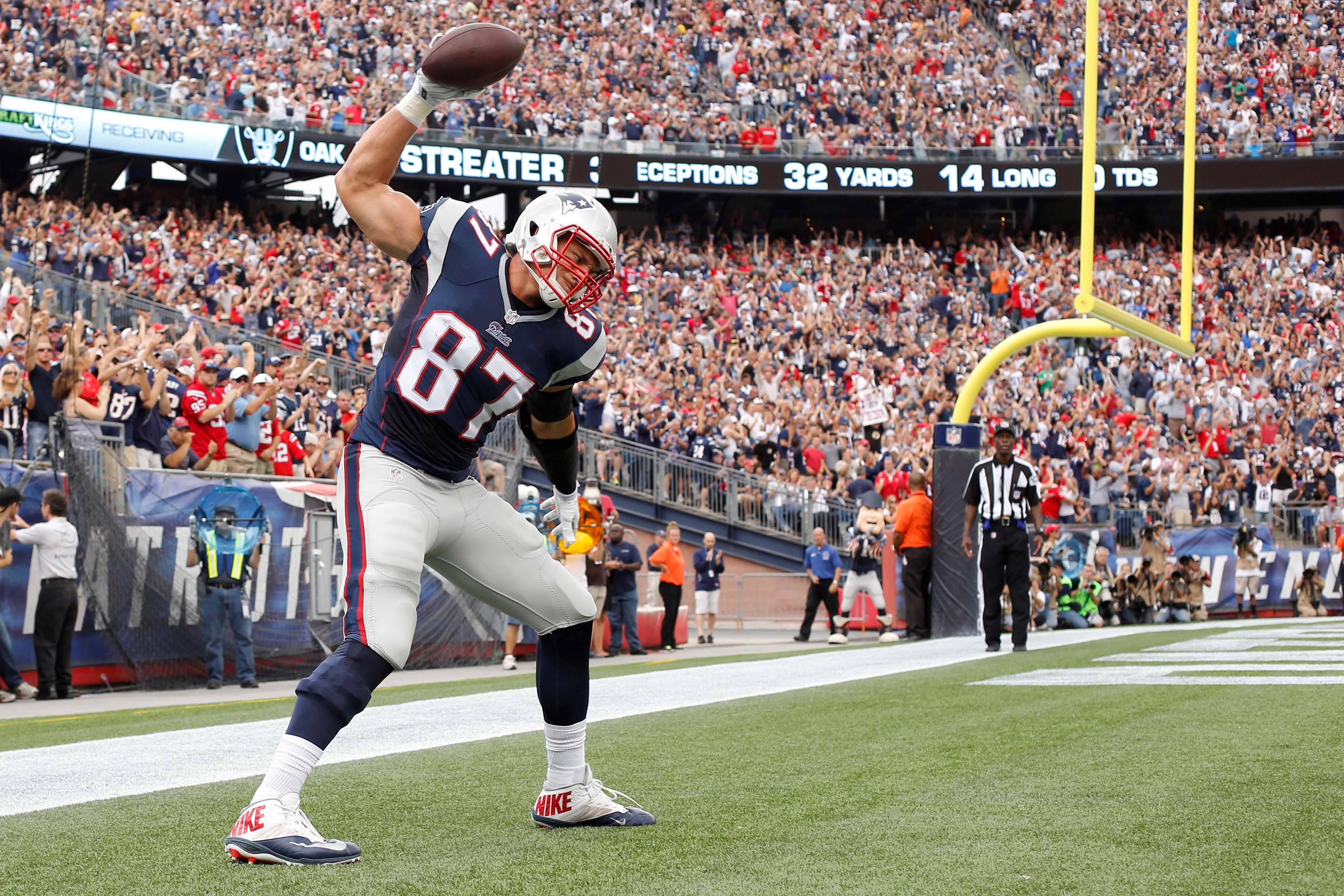 Gronkowski Touchdown