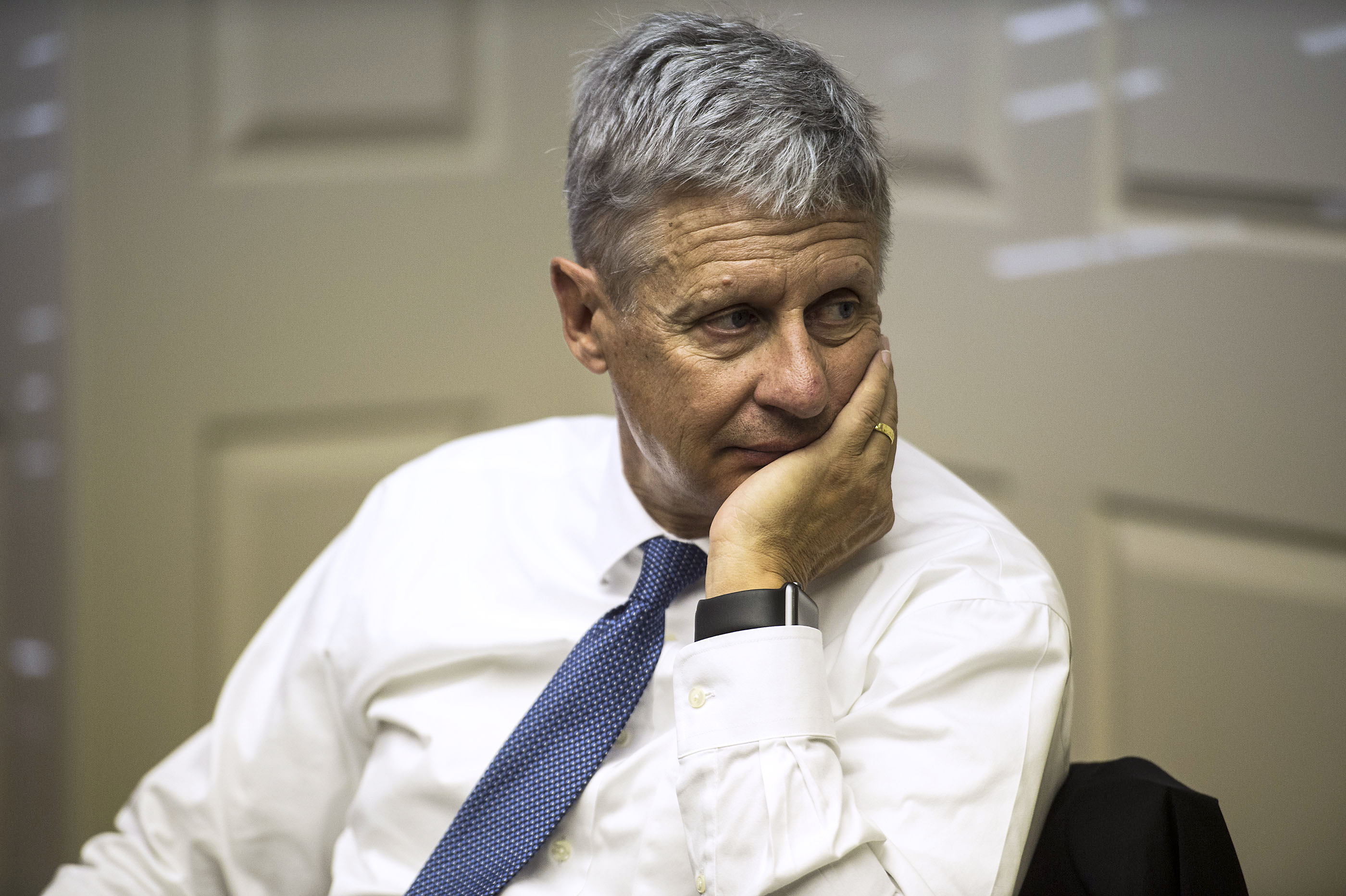 Gary Johnson is no longer a thing - The Boston Globe