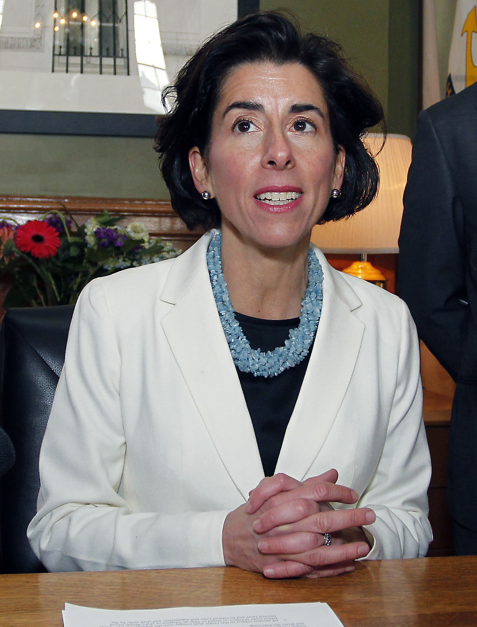 Rhode Island’s Gina Raimondo takes on a ‘winner take all’ world - The ...