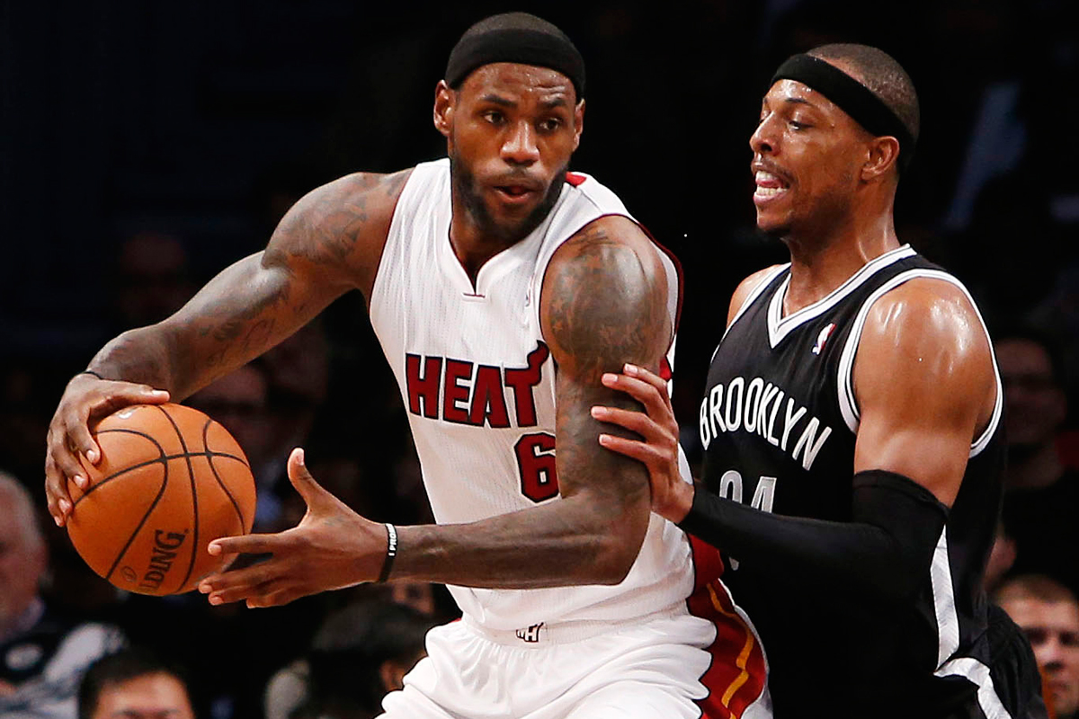 NBA roundup: Paul Pierce, Joe Johnson propel Nets - The Boston Globe