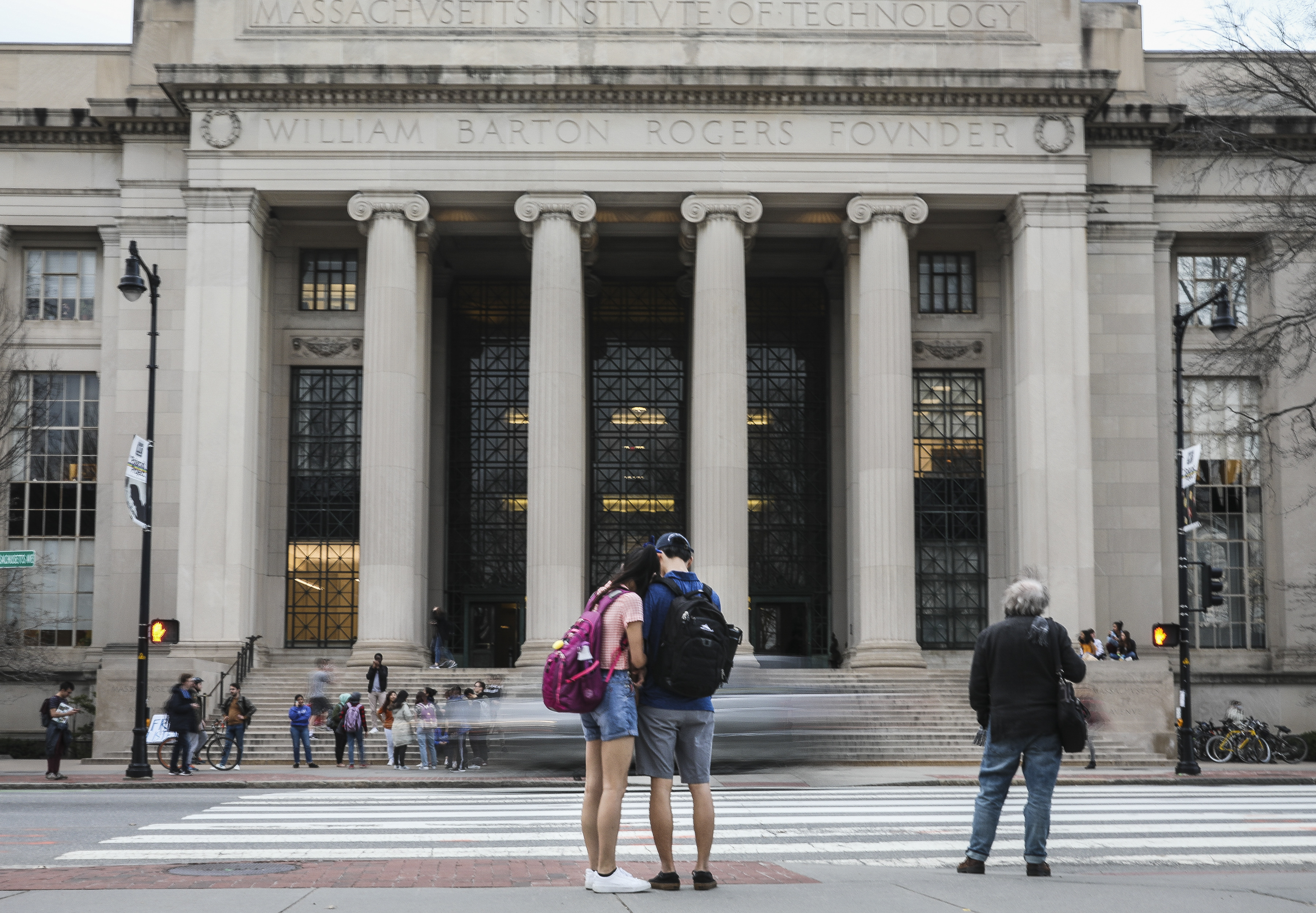 Mit Students On Campus