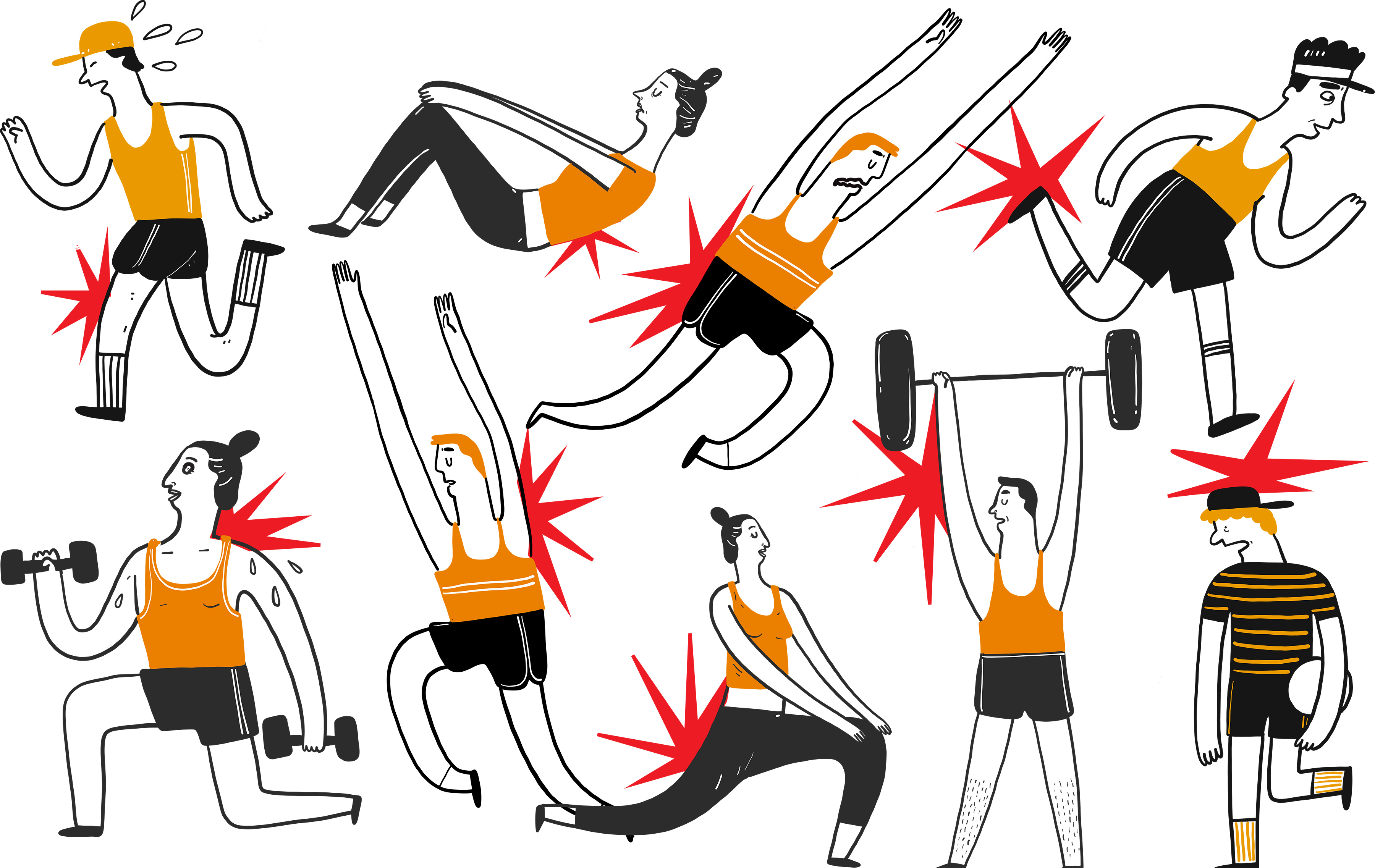 Exercise resolutions abound in January — as well as gym injuries - The ...