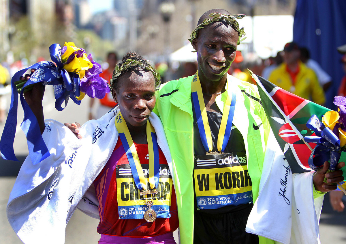 Wesley Korir heads up Kenyan sweep - The Boston Globe