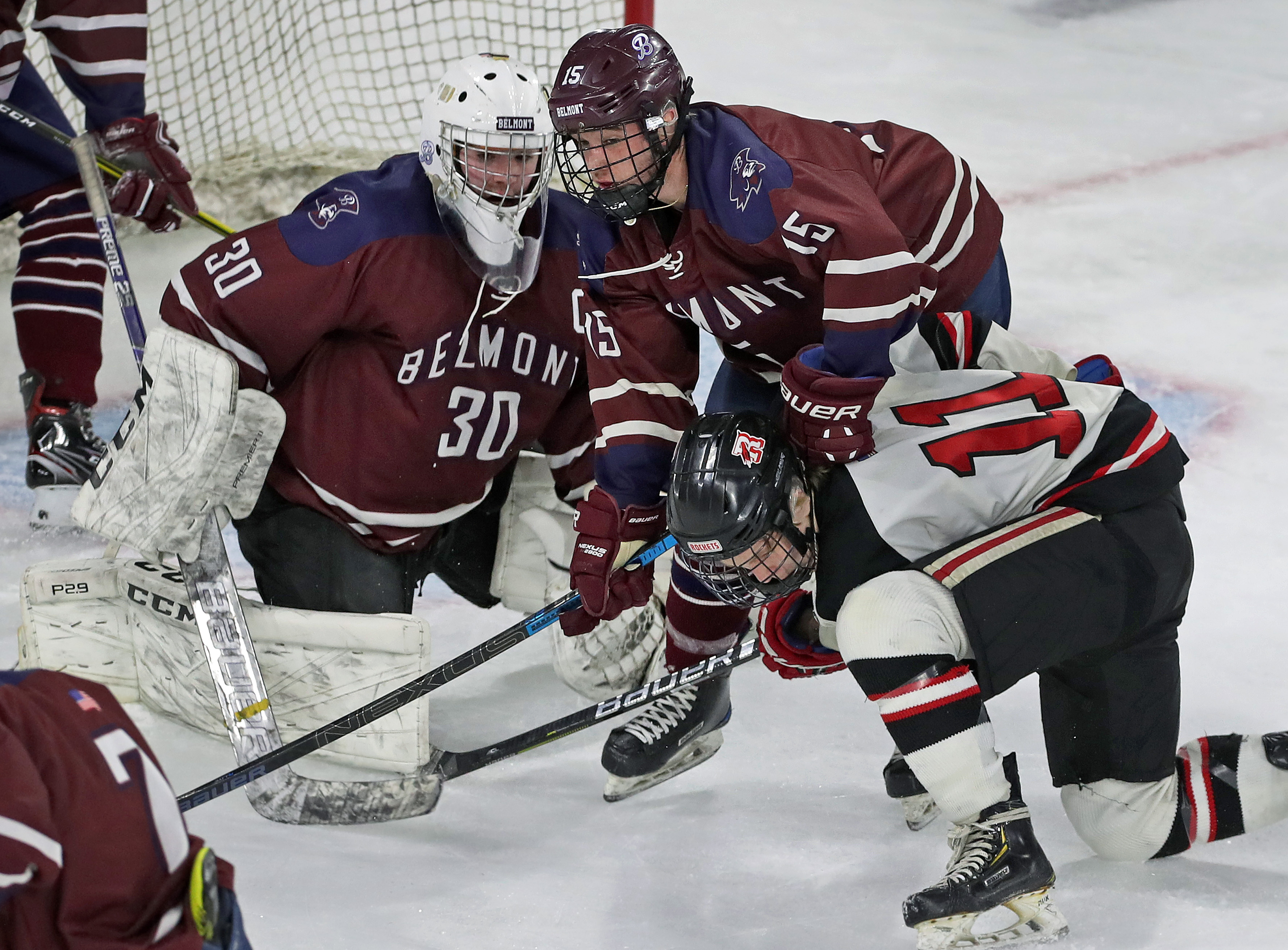 Belmont advances to Division 1 North final in boys’ hockey - The Boston ...